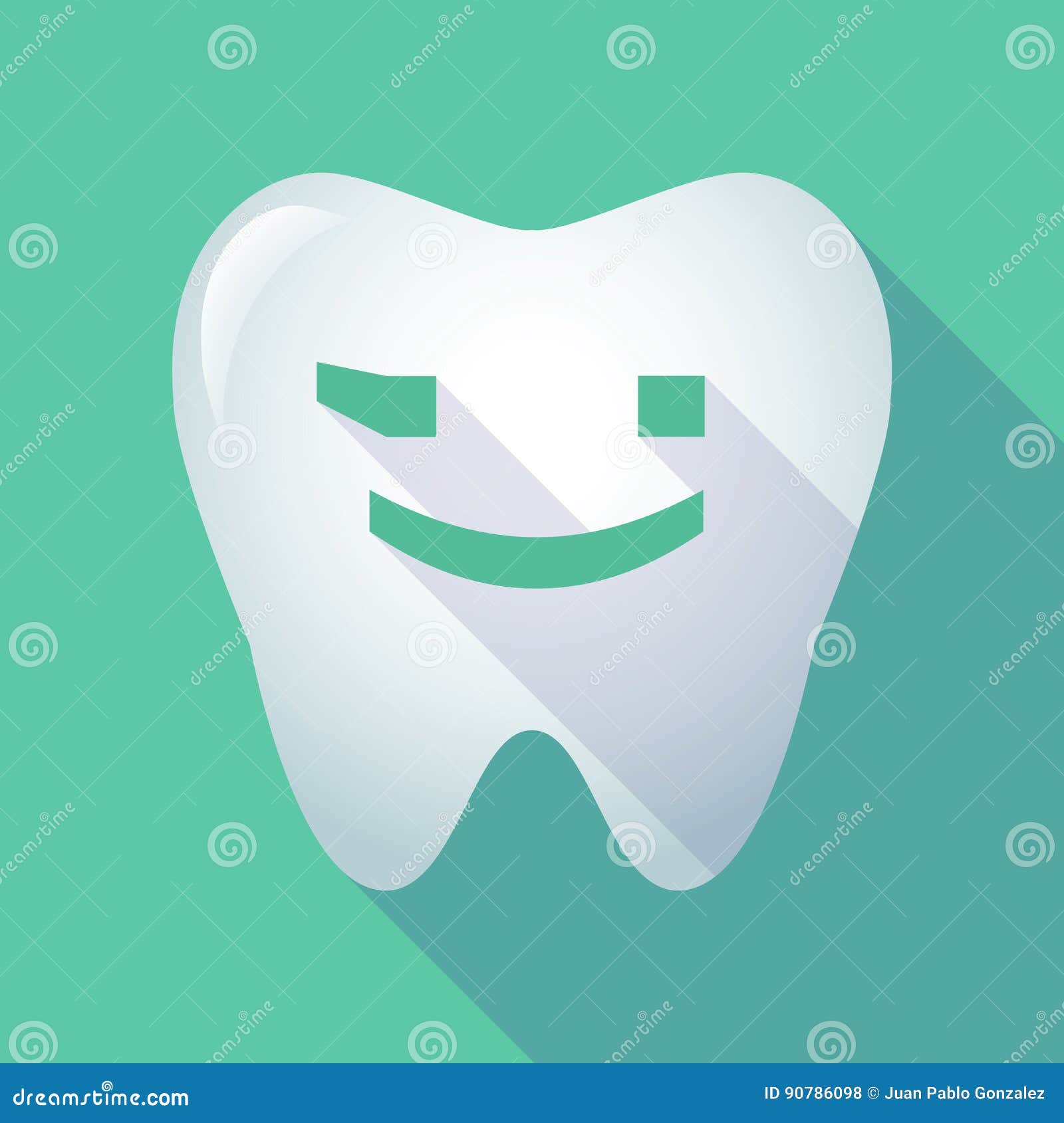 One Tooth Emoticon Vector Illustration | CartoonDealer.com #149258738