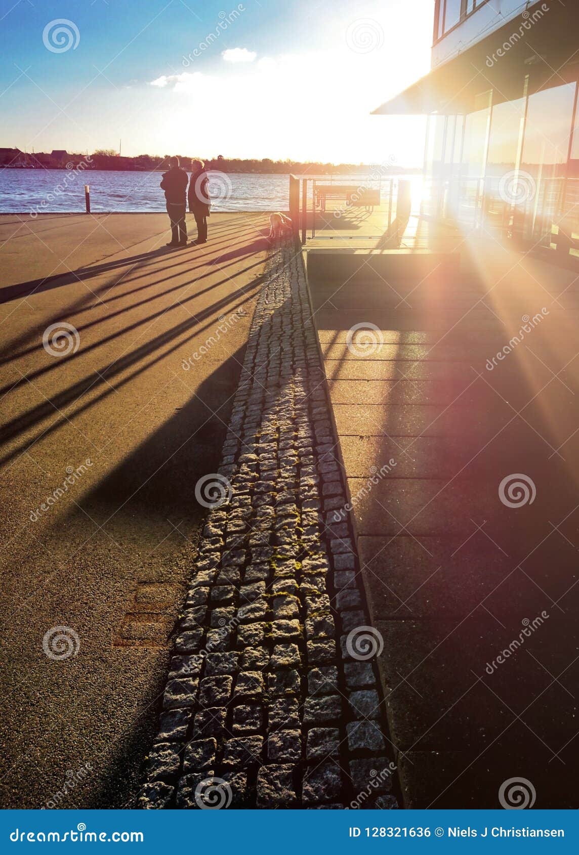 Long shadows afternoon editorial photo. Image of long - 128321636