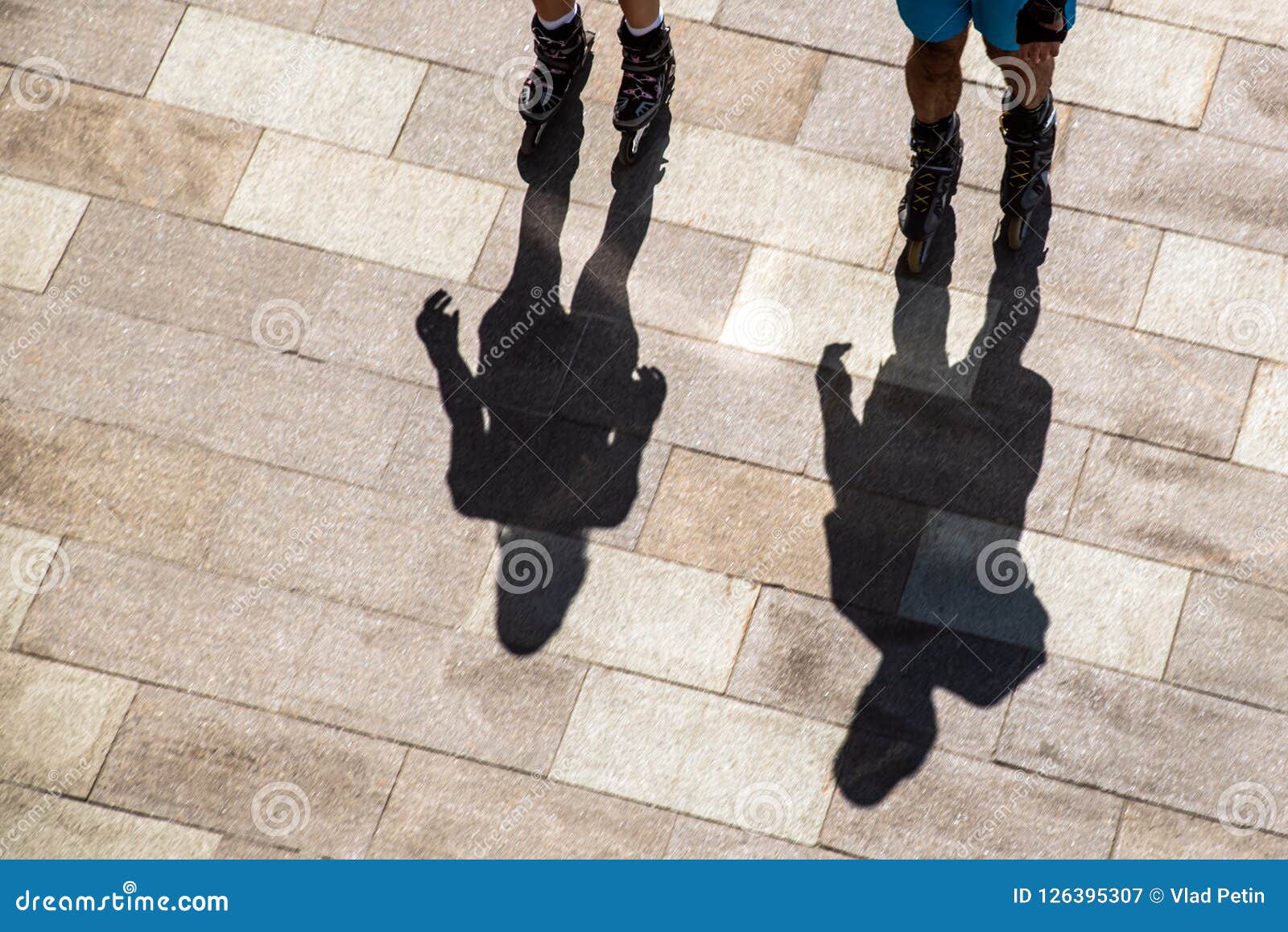 Long roller shadows stock image. Image of blurry, ride - 126395307