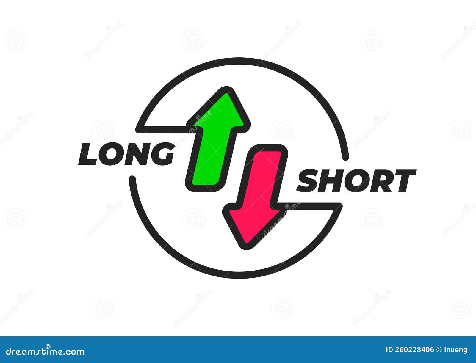 Long and Short Positions in Crypto Trading Symbol. Vector Stock Vector ... Long and Short Positions in Crypto Trading Symbol. Vector Stock Vector ...