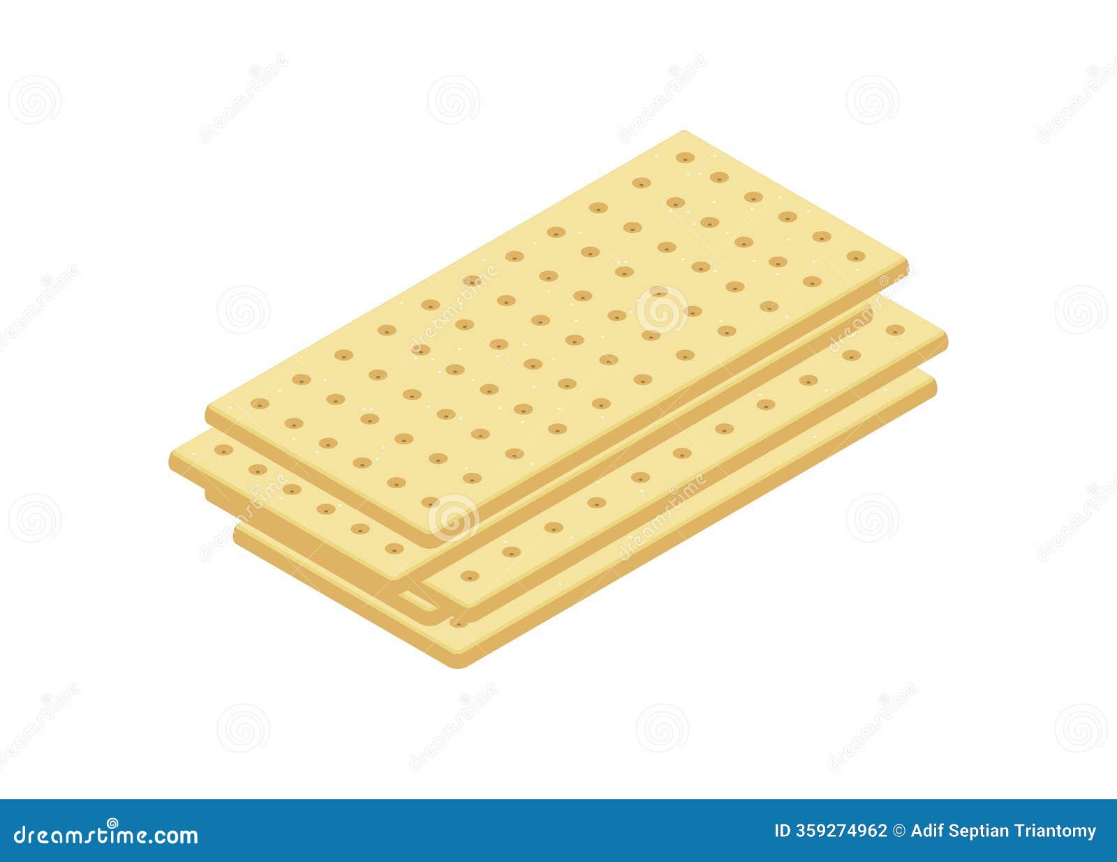 Long Sized Biscuit Crackers Stacks with Crystal Sugar Sprinkles. Simple ...