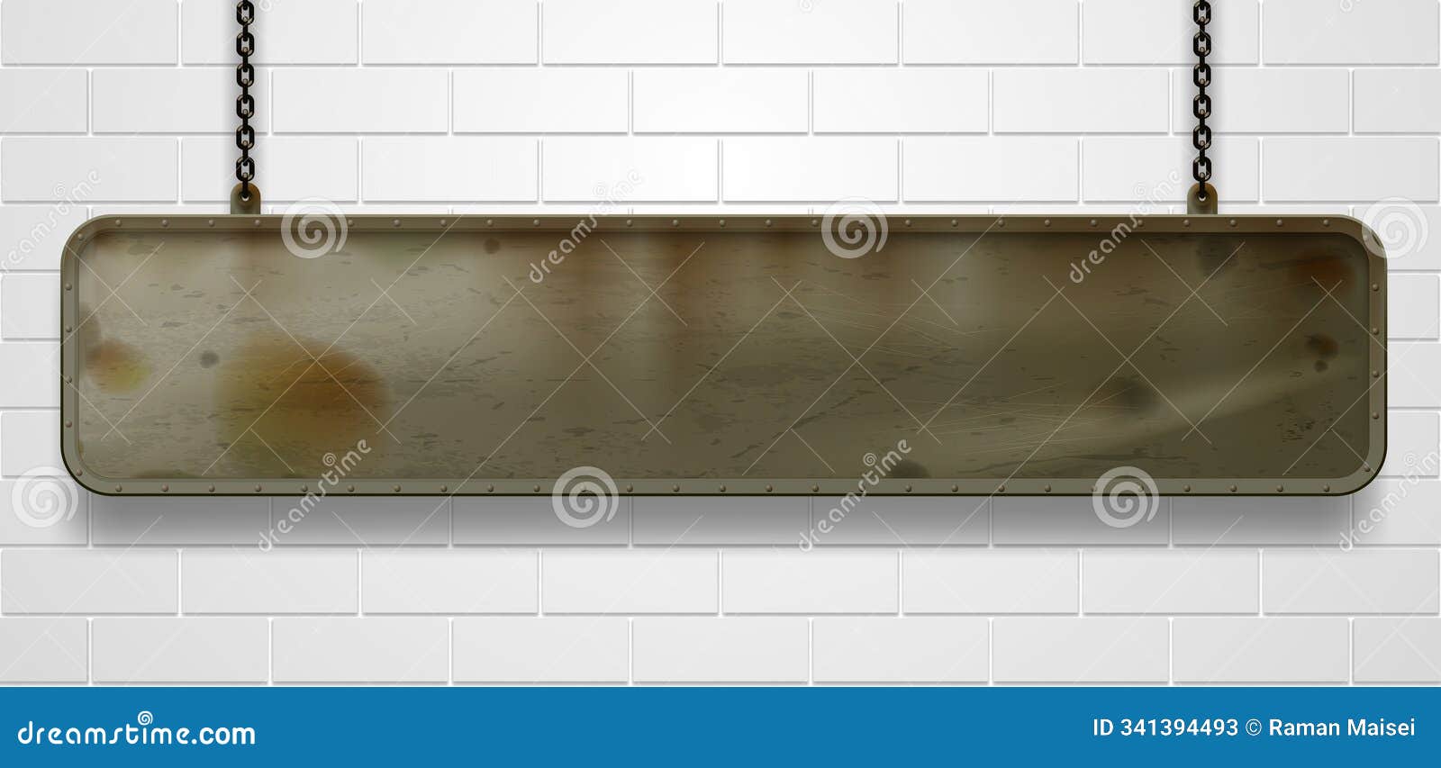 Rusty Riveted Round Metal Panels With Rivet Joints Seamless Texture ...