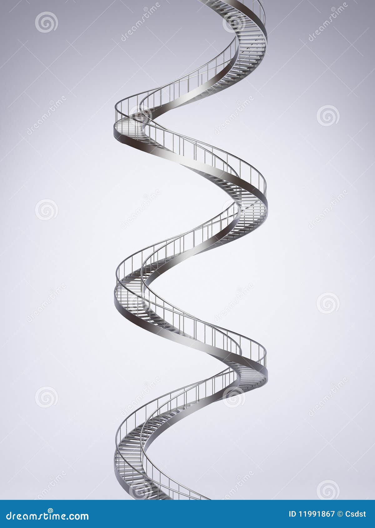 Spiral Stairs Royalty-Free Illustration | CartoonDealer.com #9571647