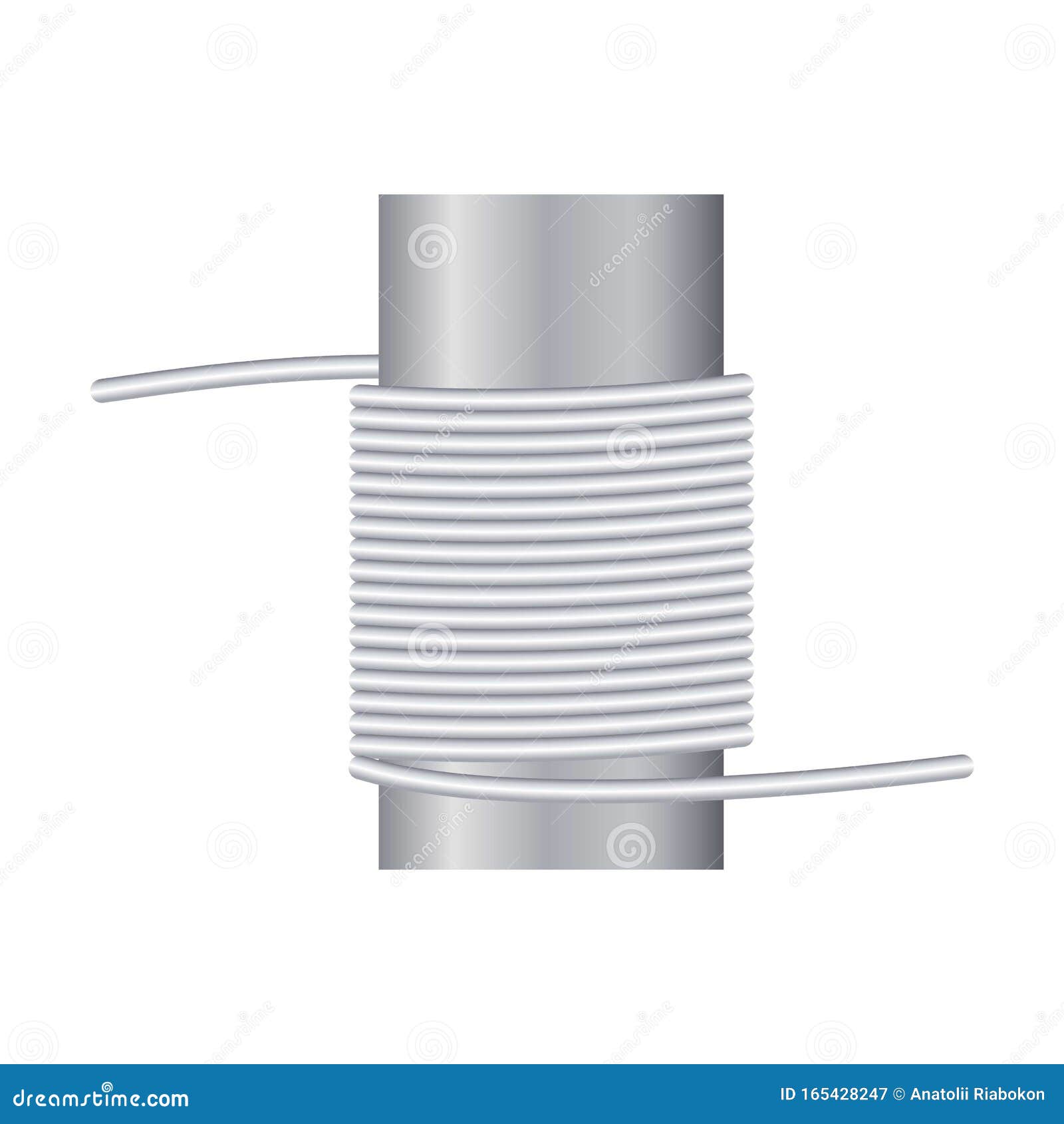 Long Spring Coil Icon, Cartoon Style Stock Vector - Illustration of ...