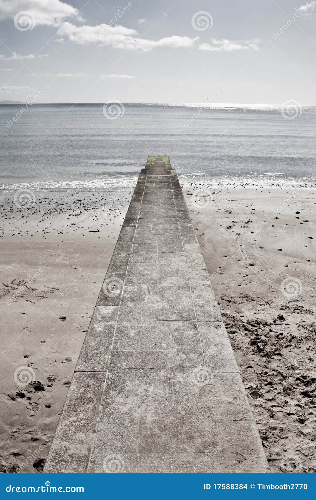 Long stone jetty stock photo. Image of landscape, seashore - 17588384