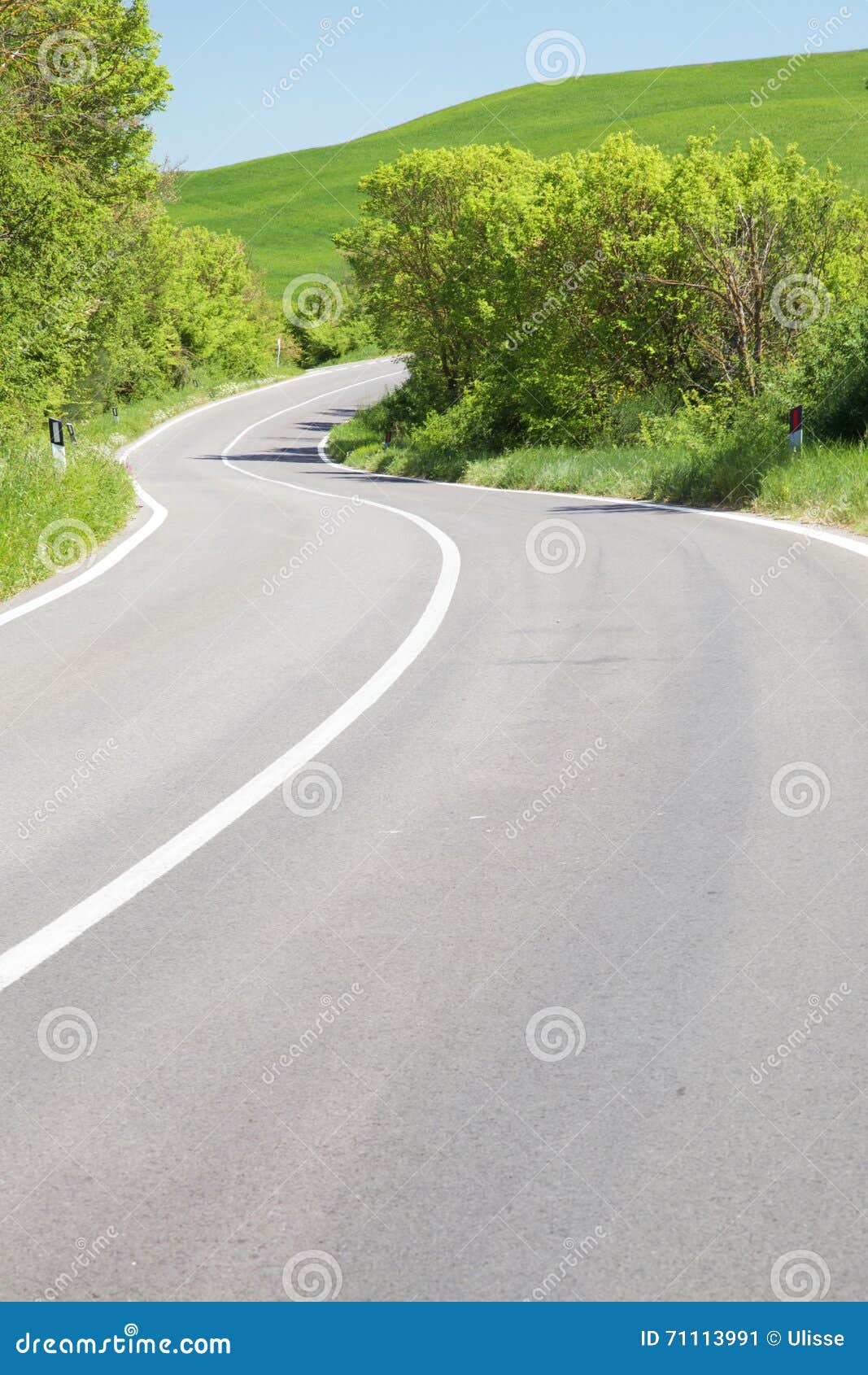 Long street stock image. Image of line, destination, land - 71113991