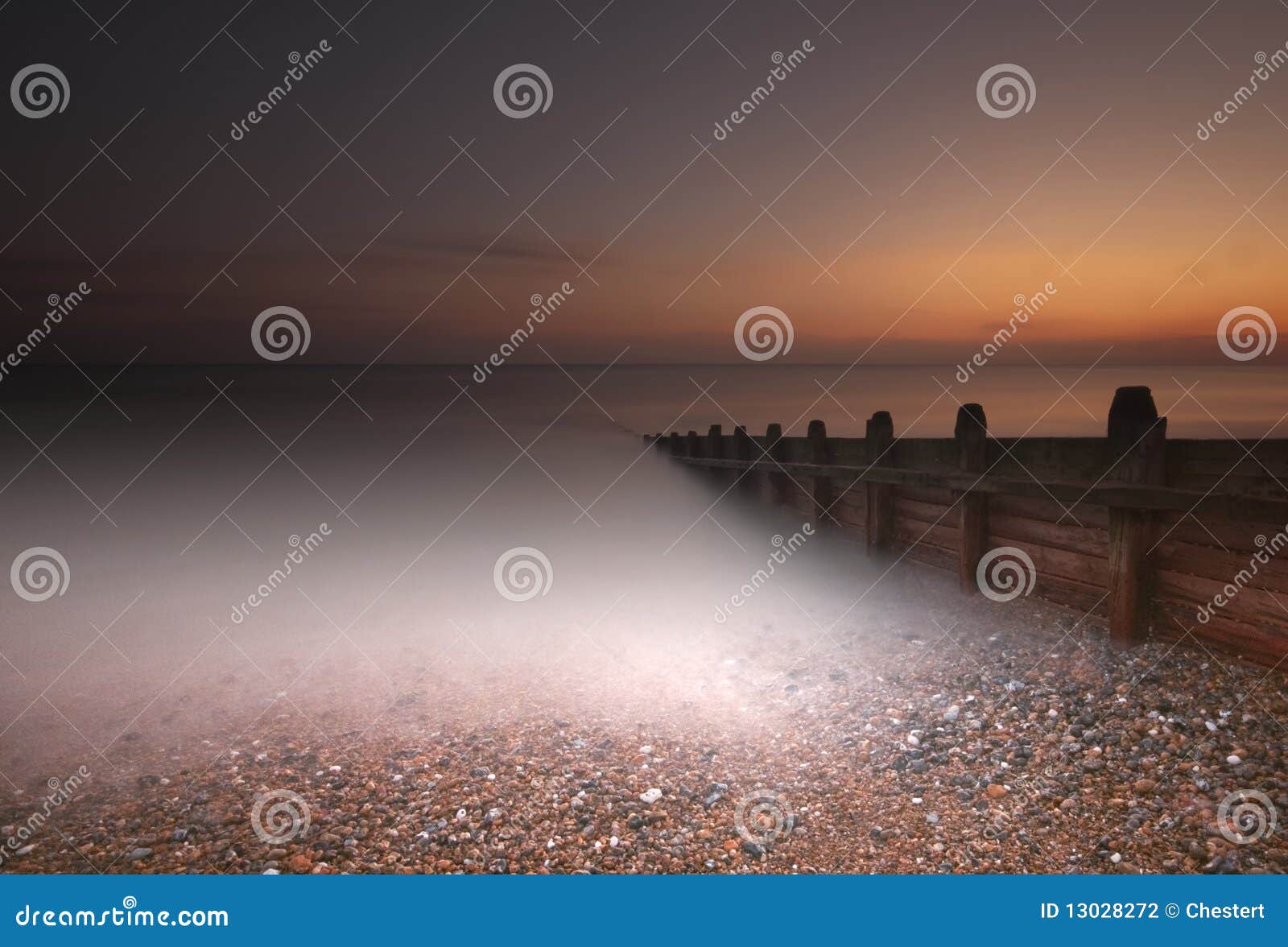 The Long Sunset stock photo. Image of coastal, sunrise - 13028272