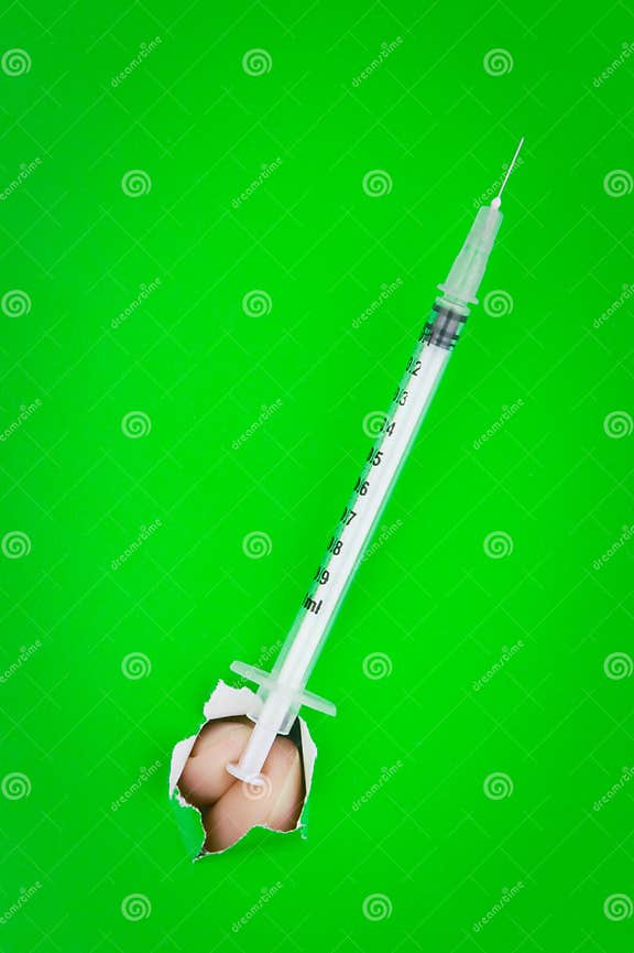 Long Syringe stock photo. Image of tool, hole, syringe - 7650810
