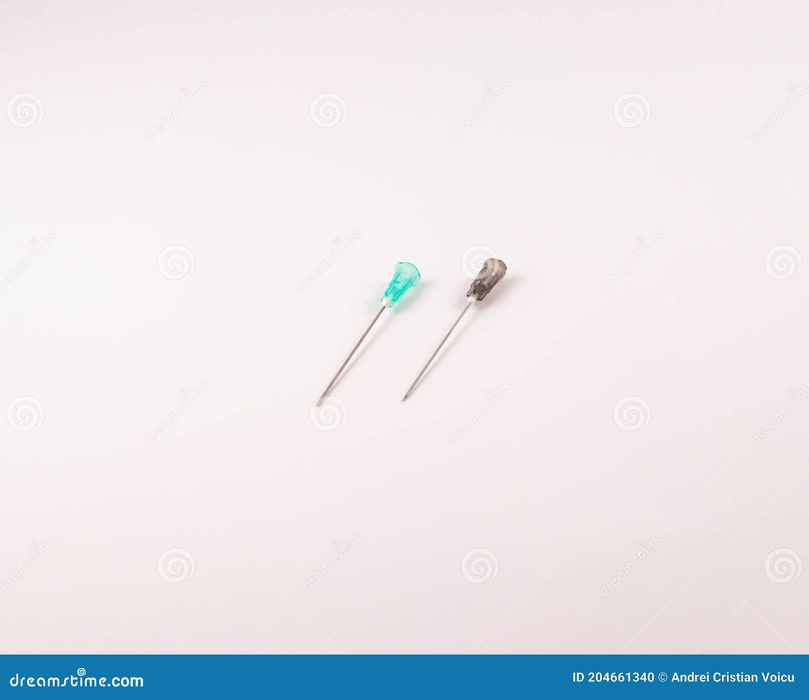 Long Syringe Needles X 50mm Stock Photo - Image of needle, branule ...