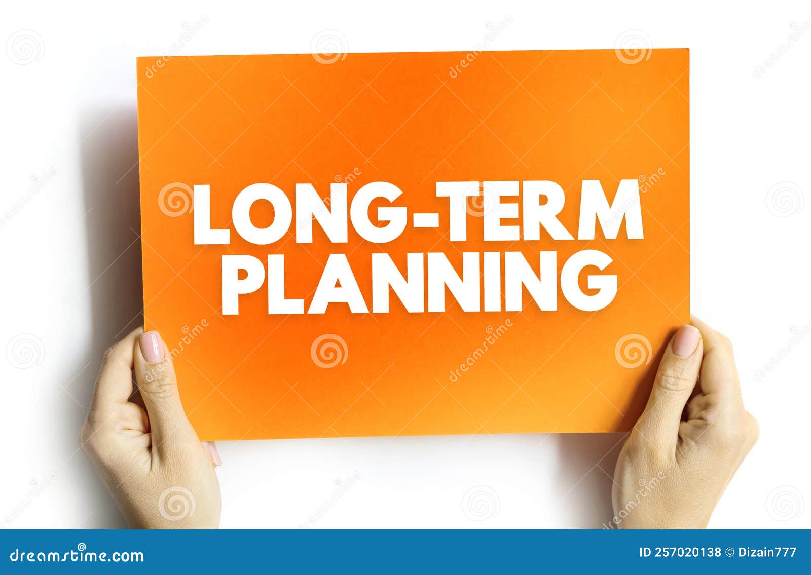 Long Term Planning - Involves Goals that Take a Longer Time To Reach ...