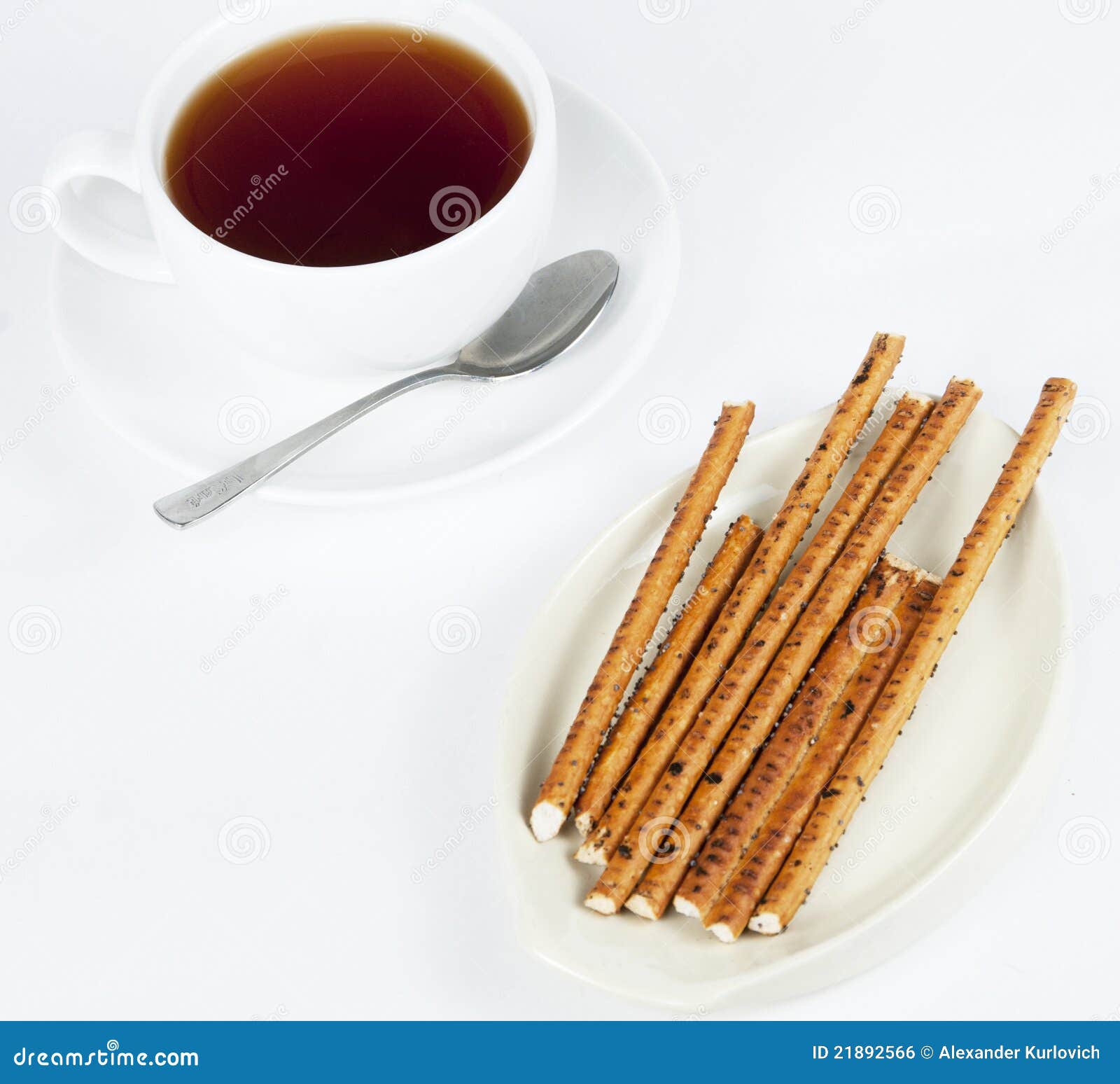 Long Thin Biscuit Sticks Tea Stock Photo - Image of sweet, dessert ...