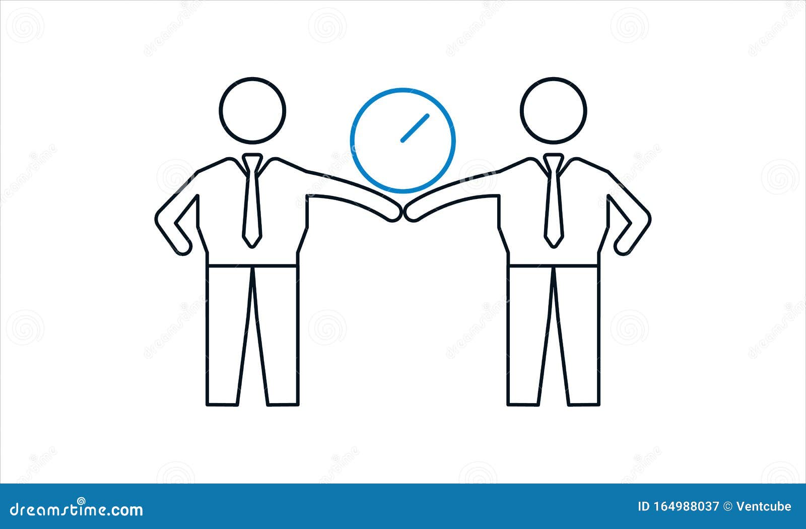 Long Time Relation Vector Icon Stock Vector - Illustration of watch ...