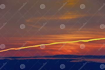 Trace of a jet engine stock image. Image of airplane - 165740707
