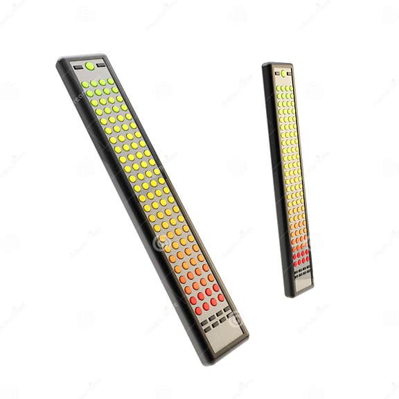 Long Tv Remote Isolated on White Stock Illustration - Illustration of ...