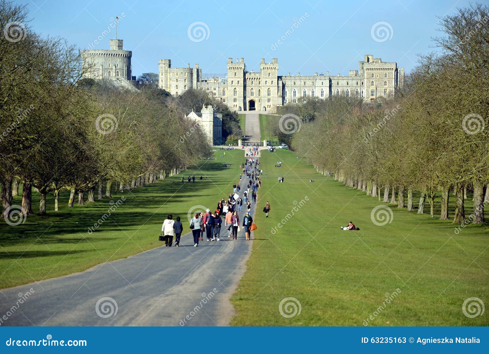The Long Walk, Windsor Great Park, England, UK Editorial Stock Photo ...