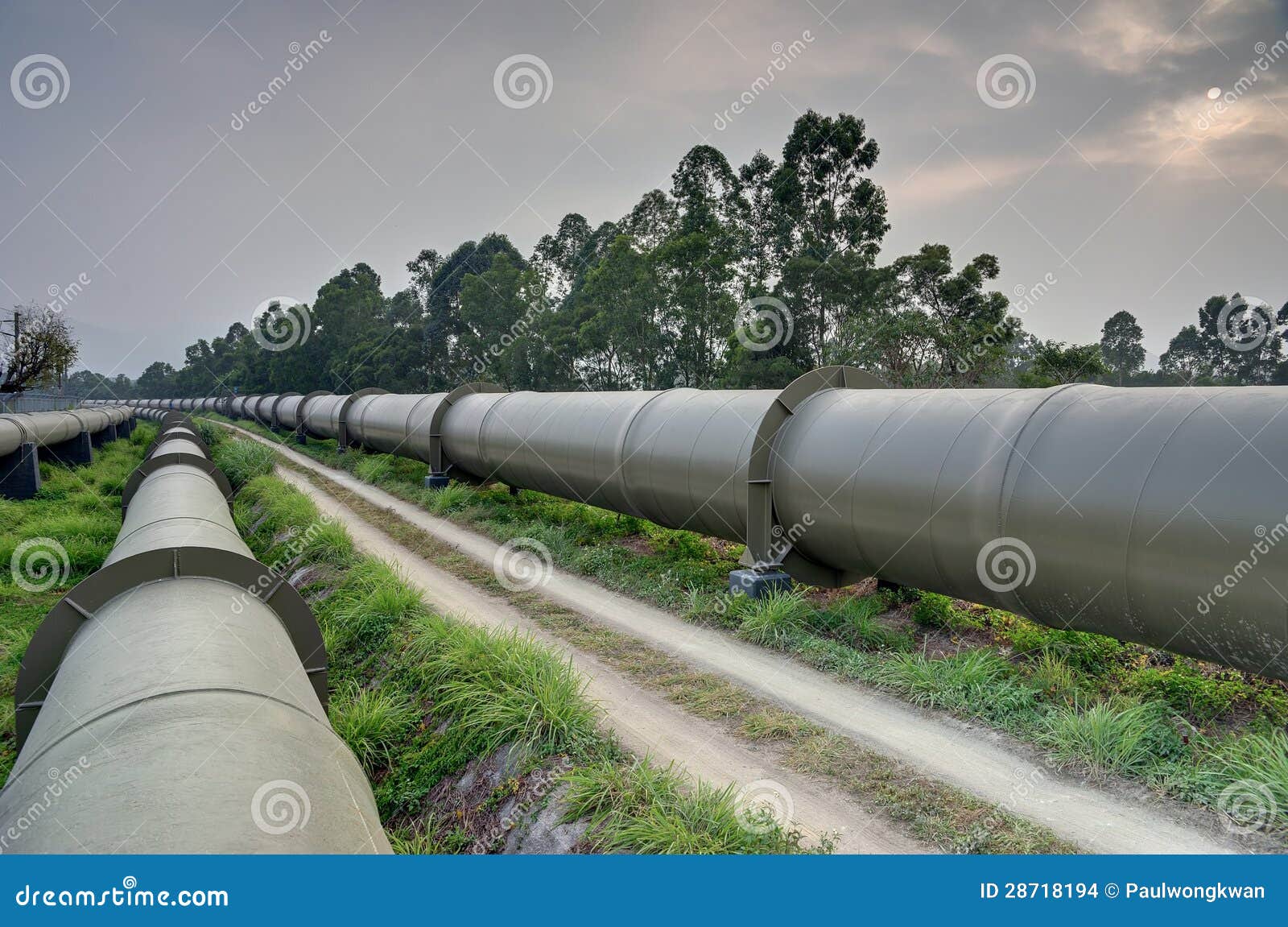Long water pipes stock photo. Image of five, energy, australia - 28718194