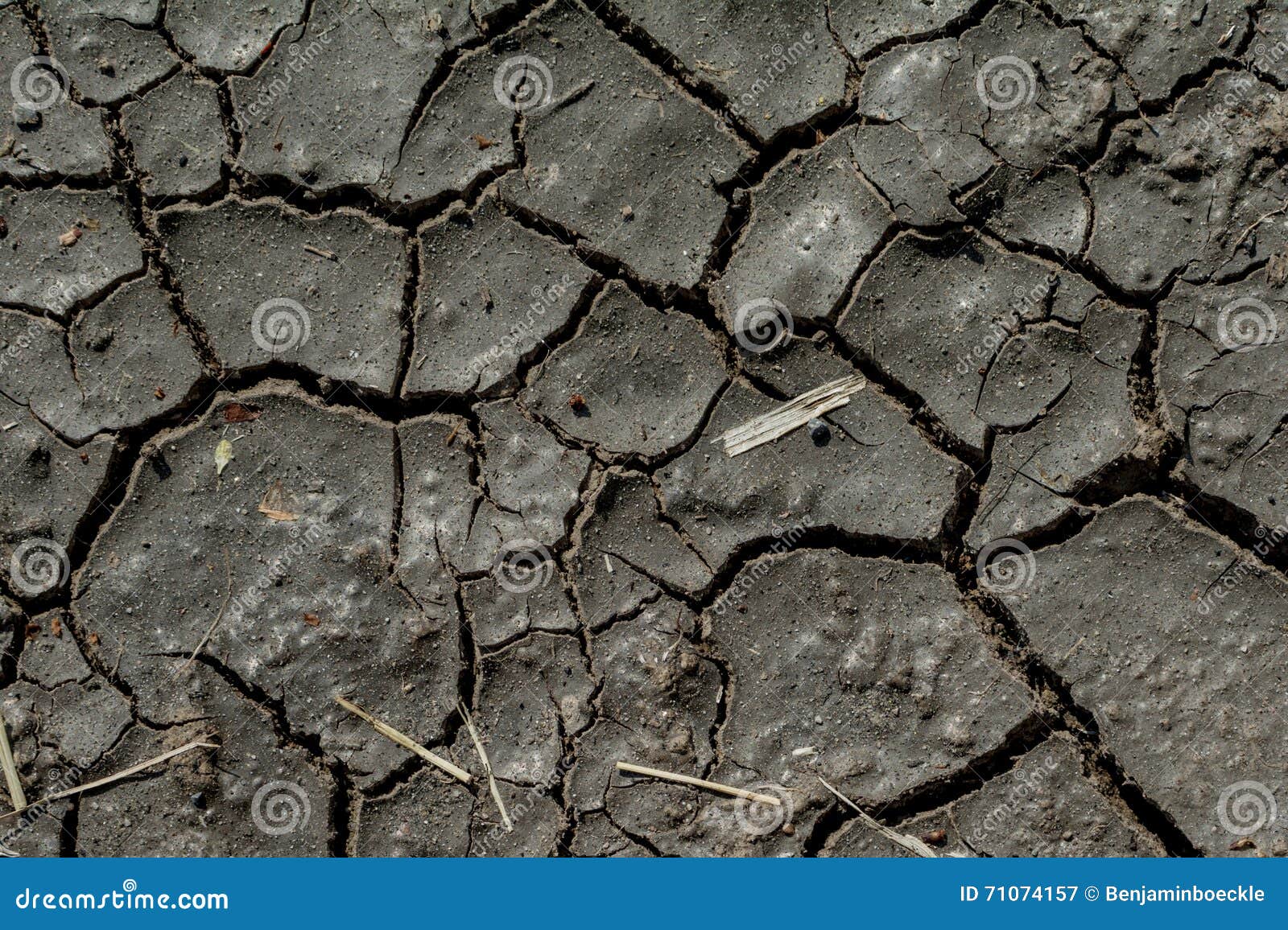 Completely Dried Out Soil Of Ponta Do Rosto Madeira. Royalty-Free Stock ...