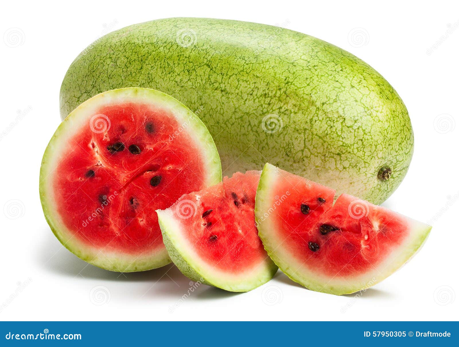 Long watermelon stock image. Image of green, summer, delicious - 57950305