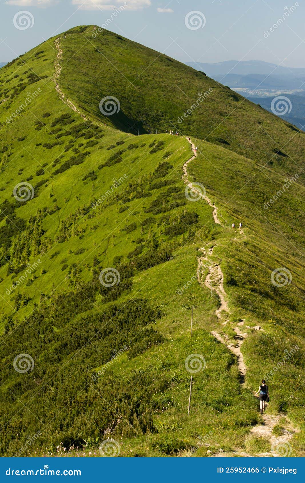 Long way stock photo. Image of ground, green, footpath - 25952466
