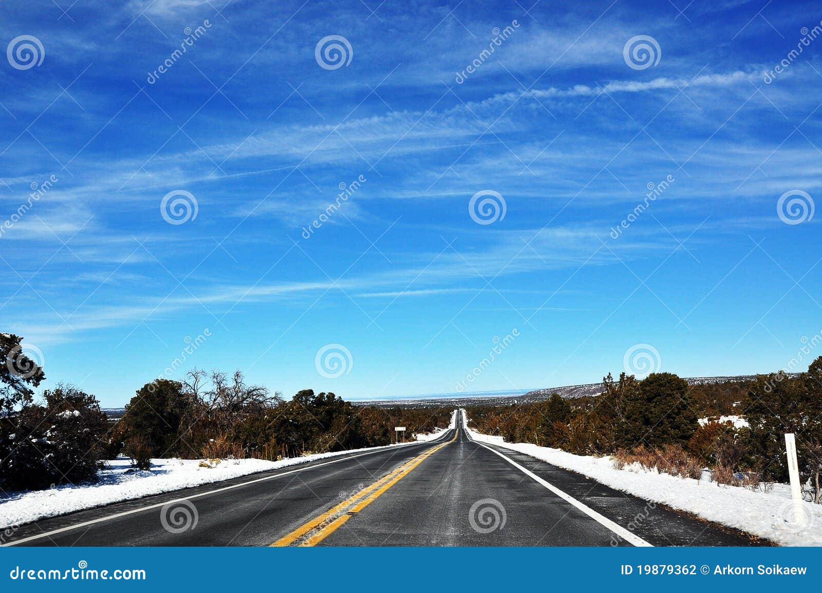 Long way to go stock photo. Image of travel, road, united - 19879362