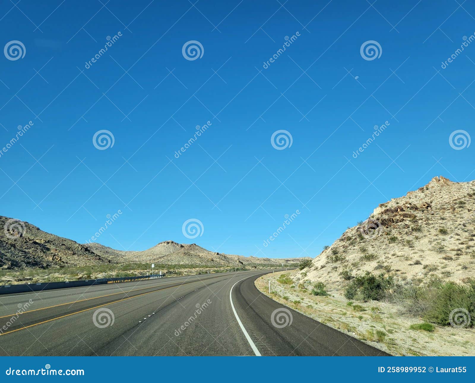 A Long, Long Way To Go! Road Trip! Stock Photo - Image of uphill ...