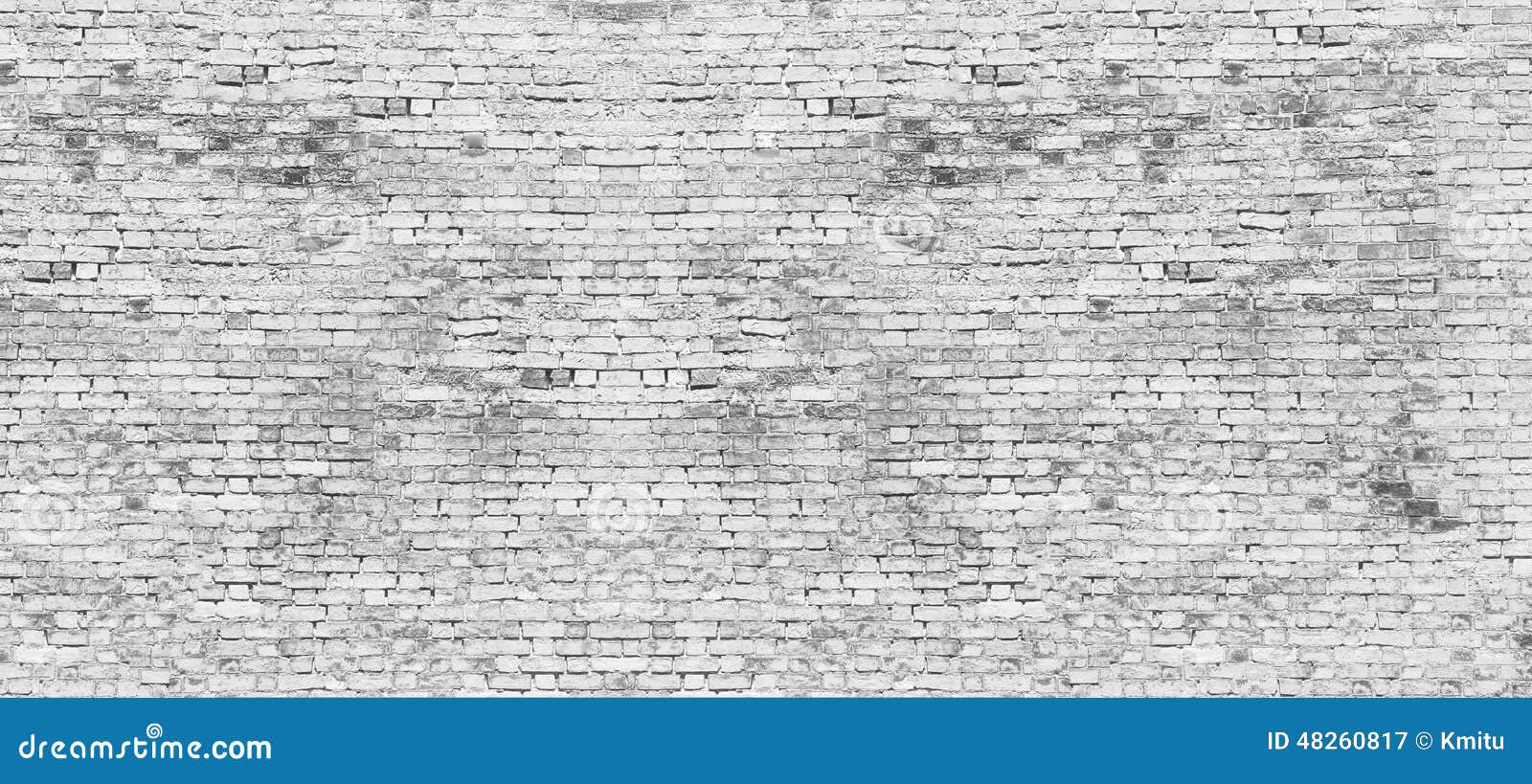 Long white brick wall stock image. Image of white, pattern - 48260817