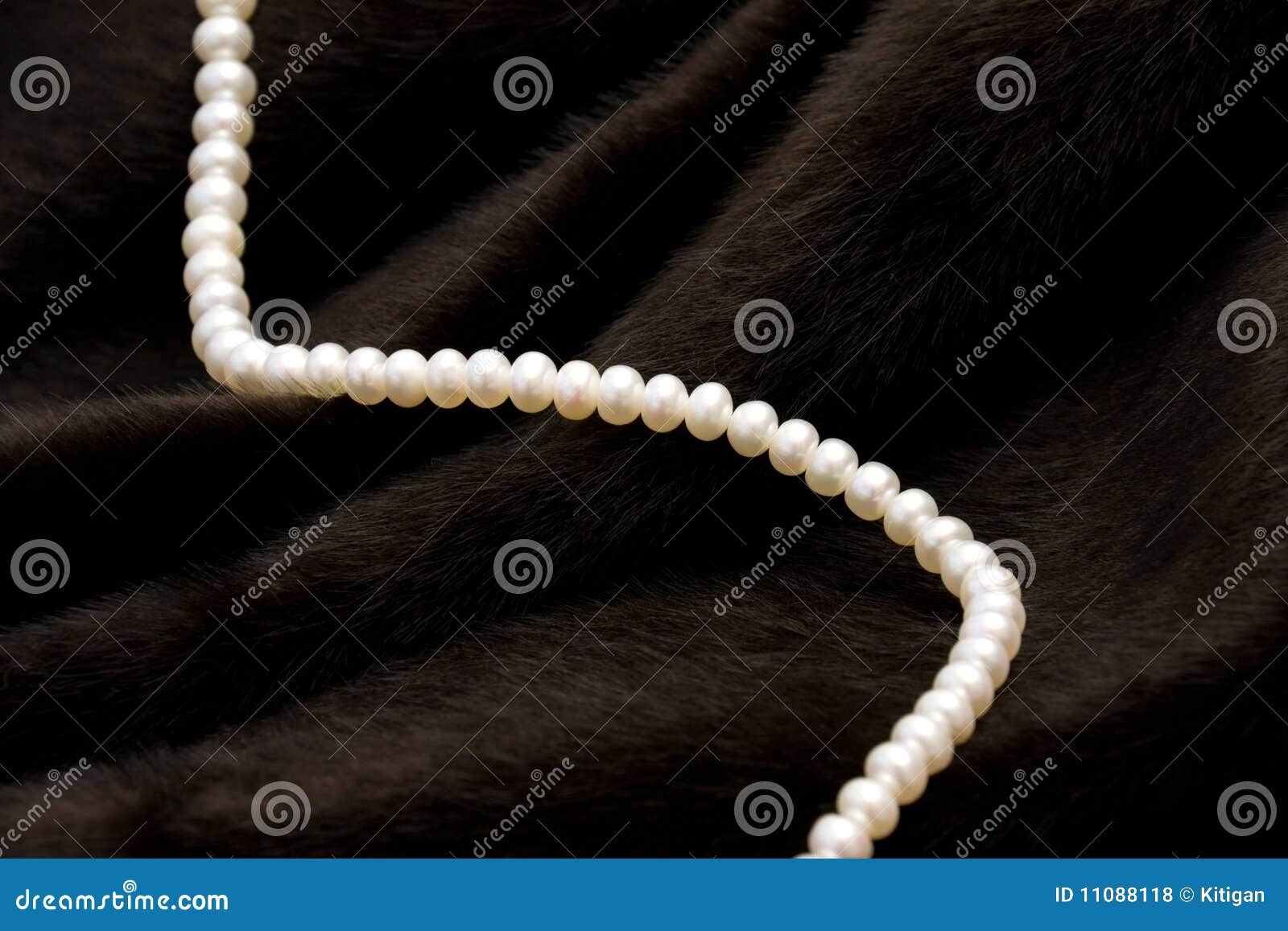 Long White Pearl String stock photo. Image of hairy, shiny - 11088118
