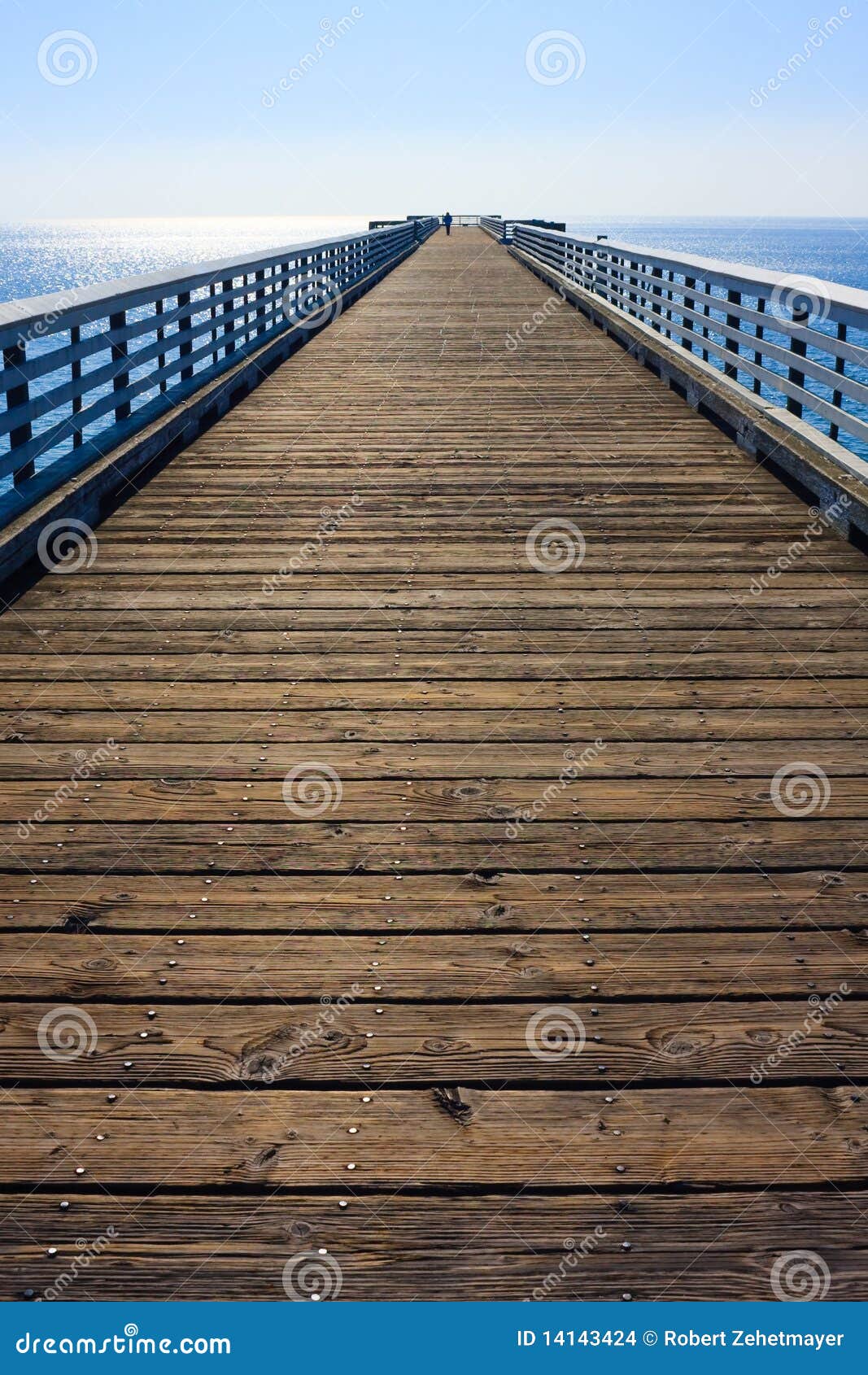 Long wooden Pier stock photo. Image of long, tourism - 14143424