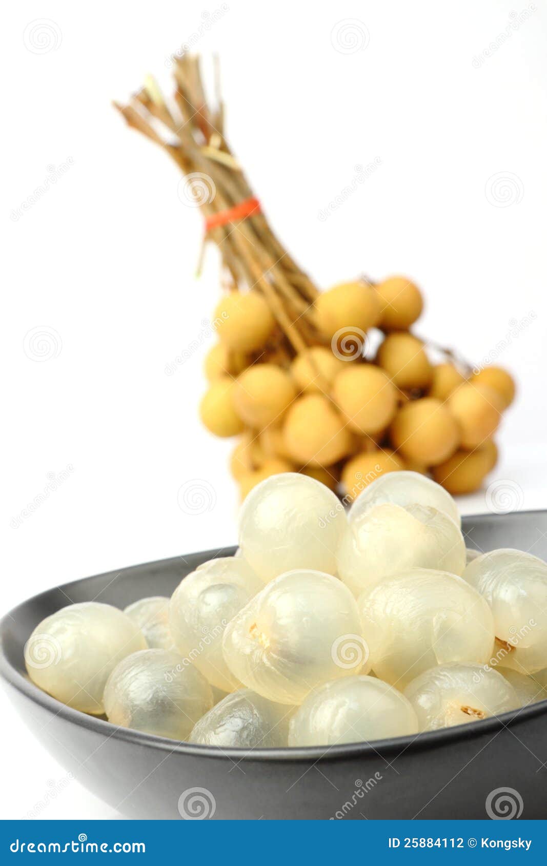 Longan stock photo. Image of juicy, healthy, peeled, food - 25884112