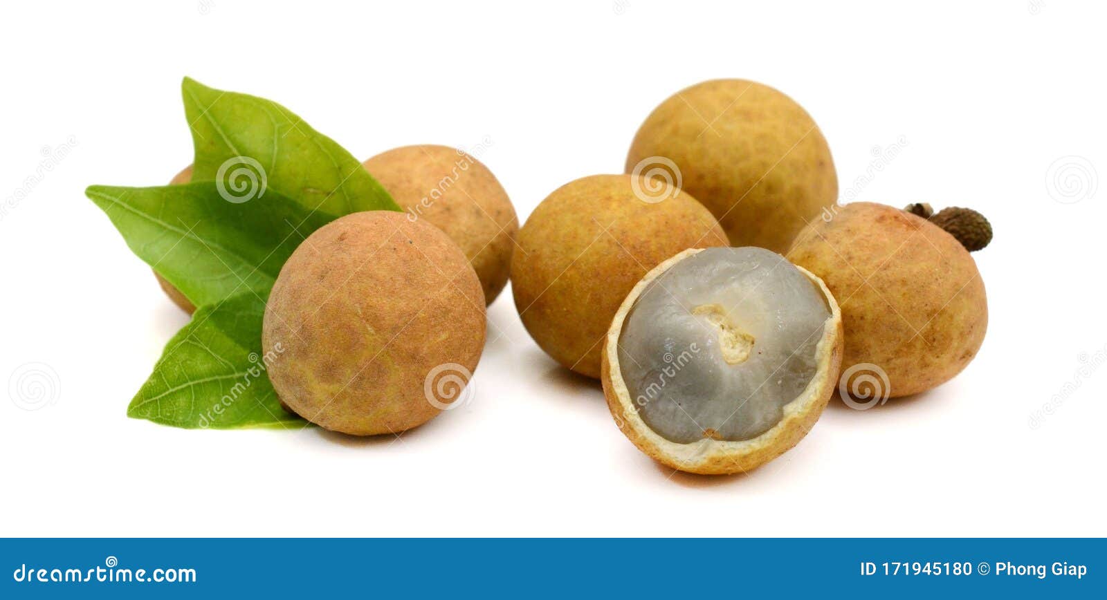 Longan. stock photo. Image of food, round, background - 171945180