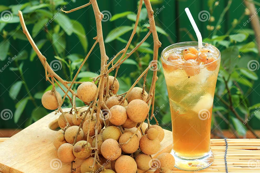 Longan juice cold water stock image. Image of isolated - 36203839
