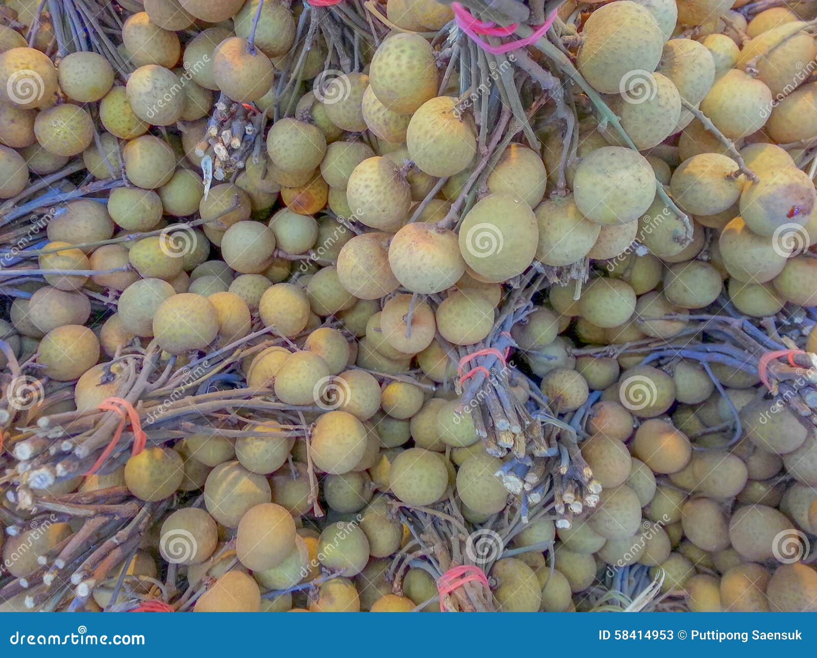 Longan Many Full Frames Look Good Enough To Eat. Stock Image - Image of ...