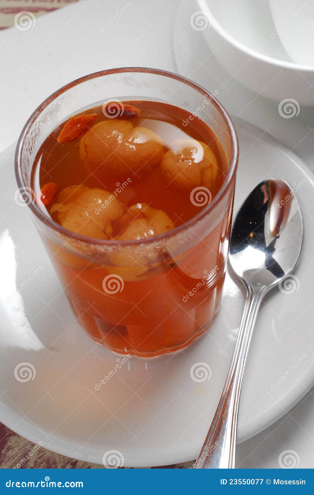 Longan tea stock image. Image of chinese, longan, spoon - 23550077