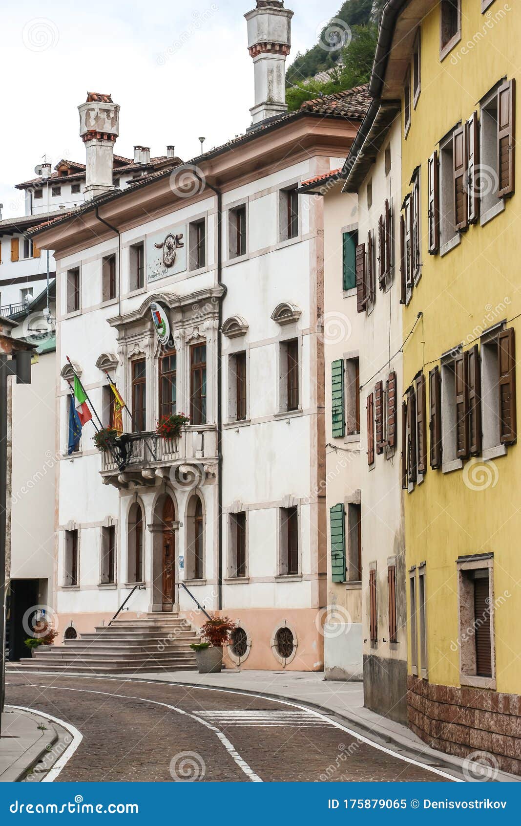 The Town Of Longarone, Italy Which Was Devasted By A Landslide/dam ...