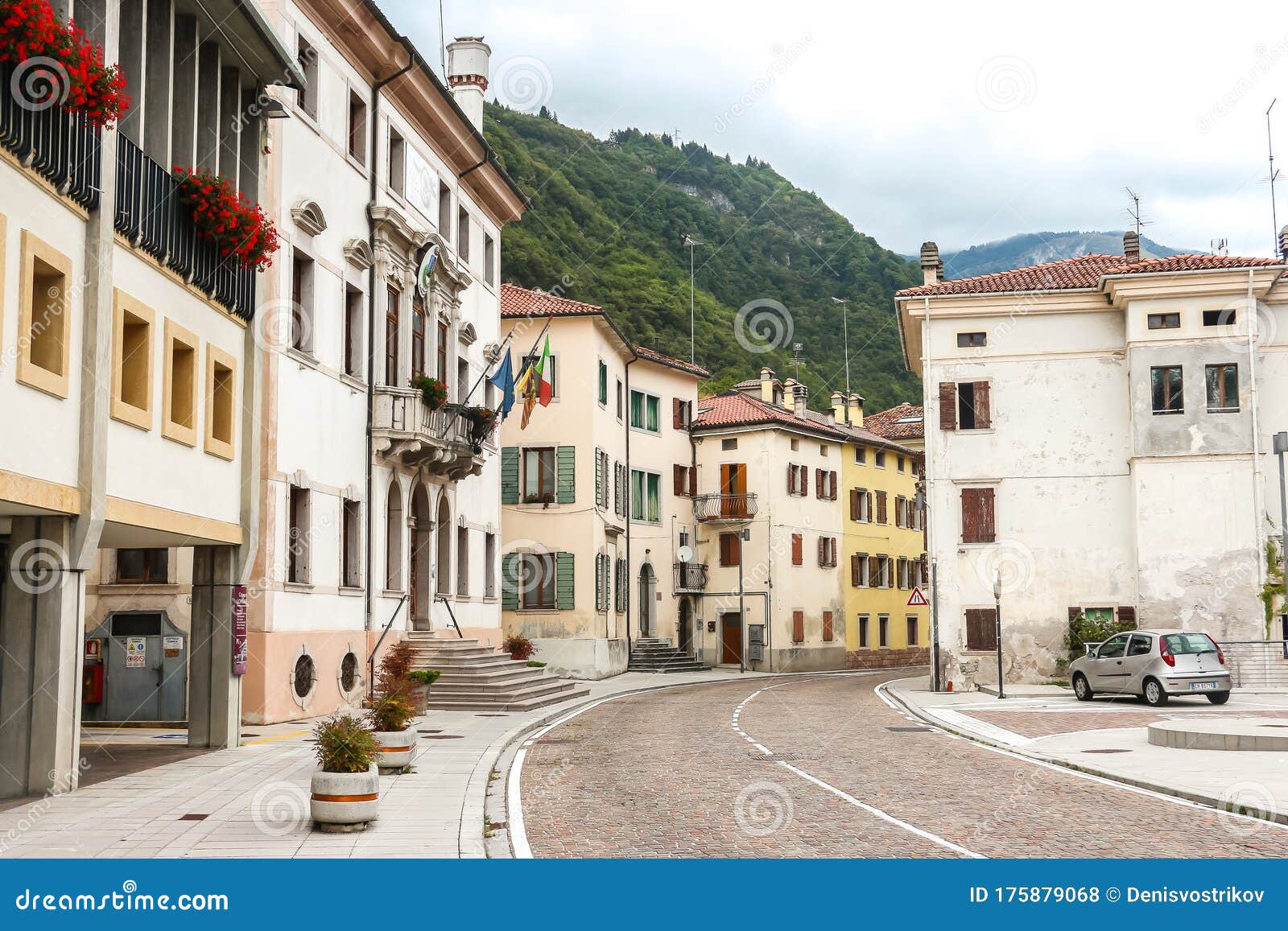 The Town Of Longarone, Italy Which Was Devasted By A Landslide/dam ...