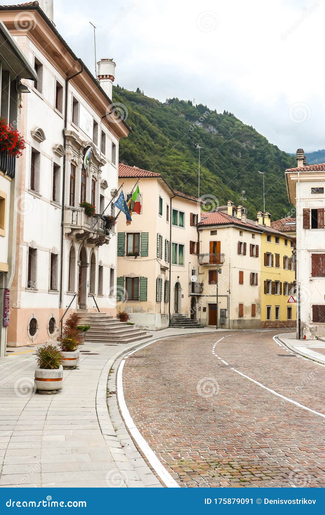 The Town Of Longarone, Italy Which Was Devasted By A Landslide/dam ...