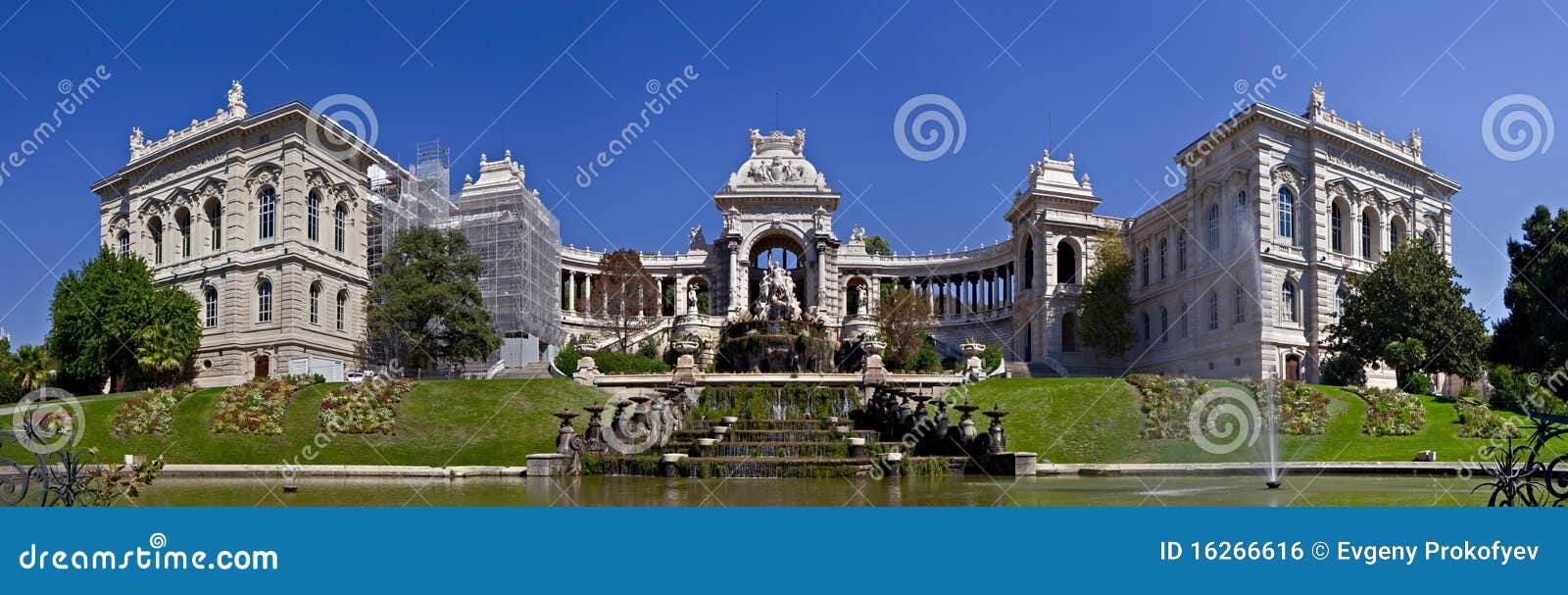 Longchamp Palace, Marseille Stock Photo - Image of column, europe: 16266616