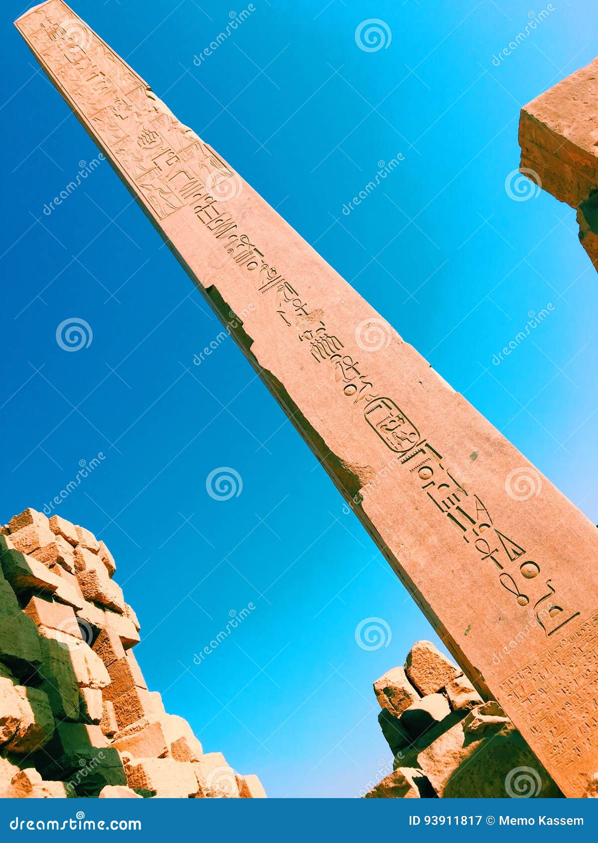 The Longest Pillar in the World Stock Image - Image of ancient, beauty ...