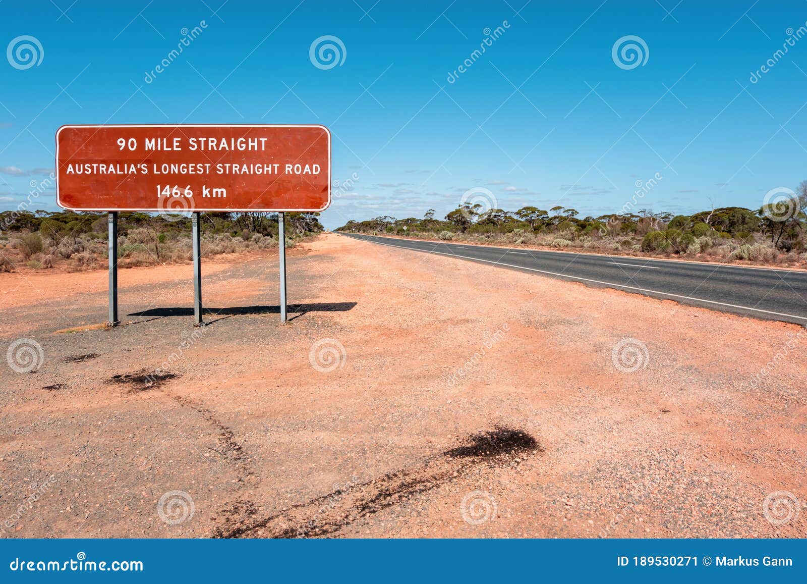 Longest Straight Road In The World