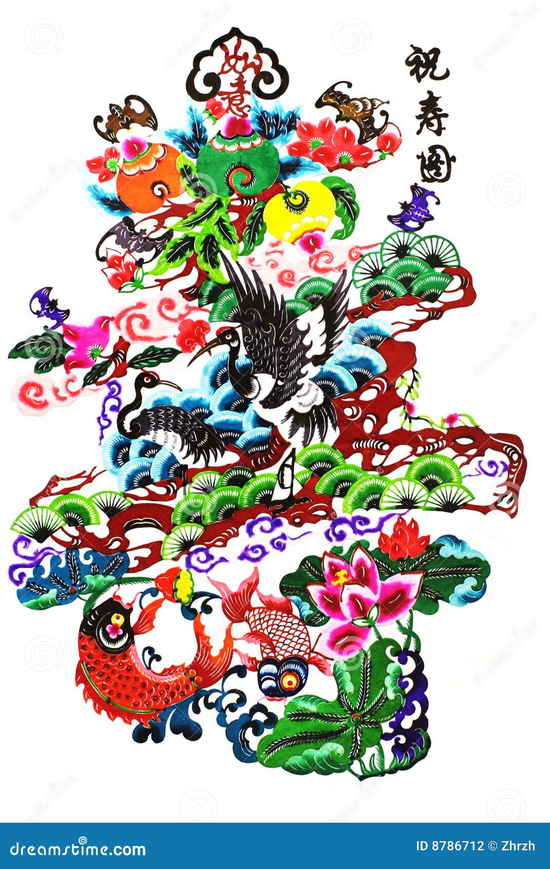 Longevity chart stock illustration. Illustration of flower - 8786712