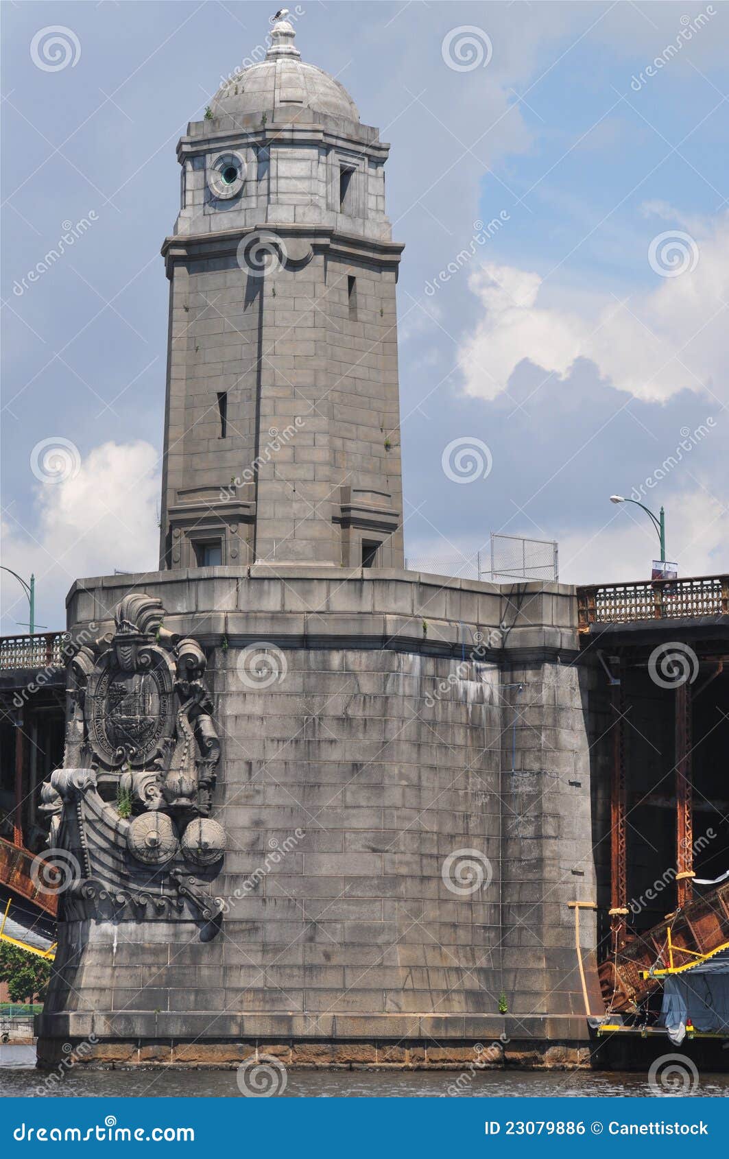 Longfellow Bridge stock photo. Image of stone, architecture - 23079886
