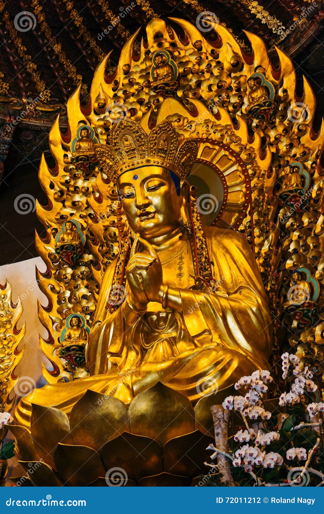 Longhua Temple, Shanghai - China Stockfoto - Bild von buddhismus ...