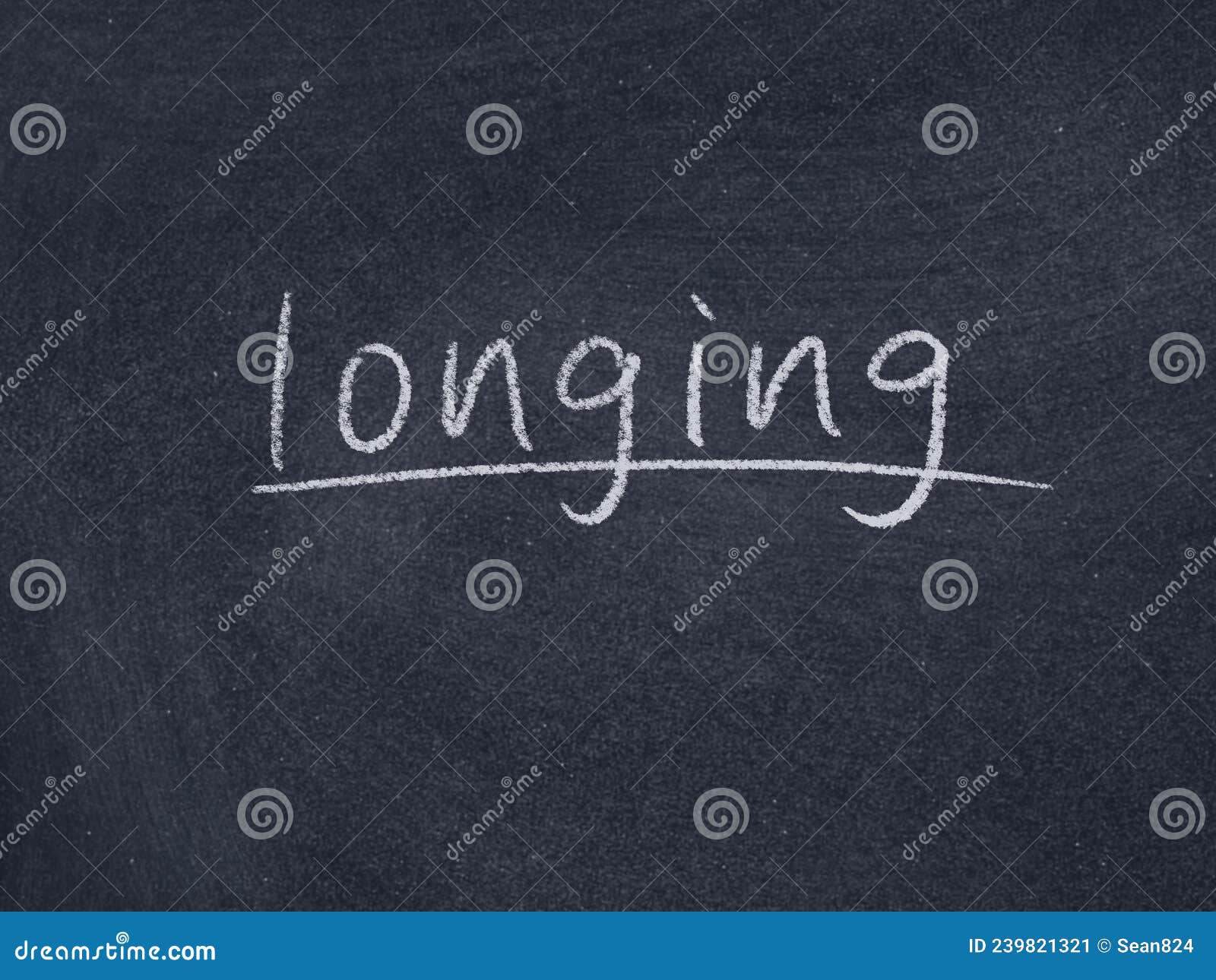 Longing stock image. Image of longing, word, blackboard - 239821321