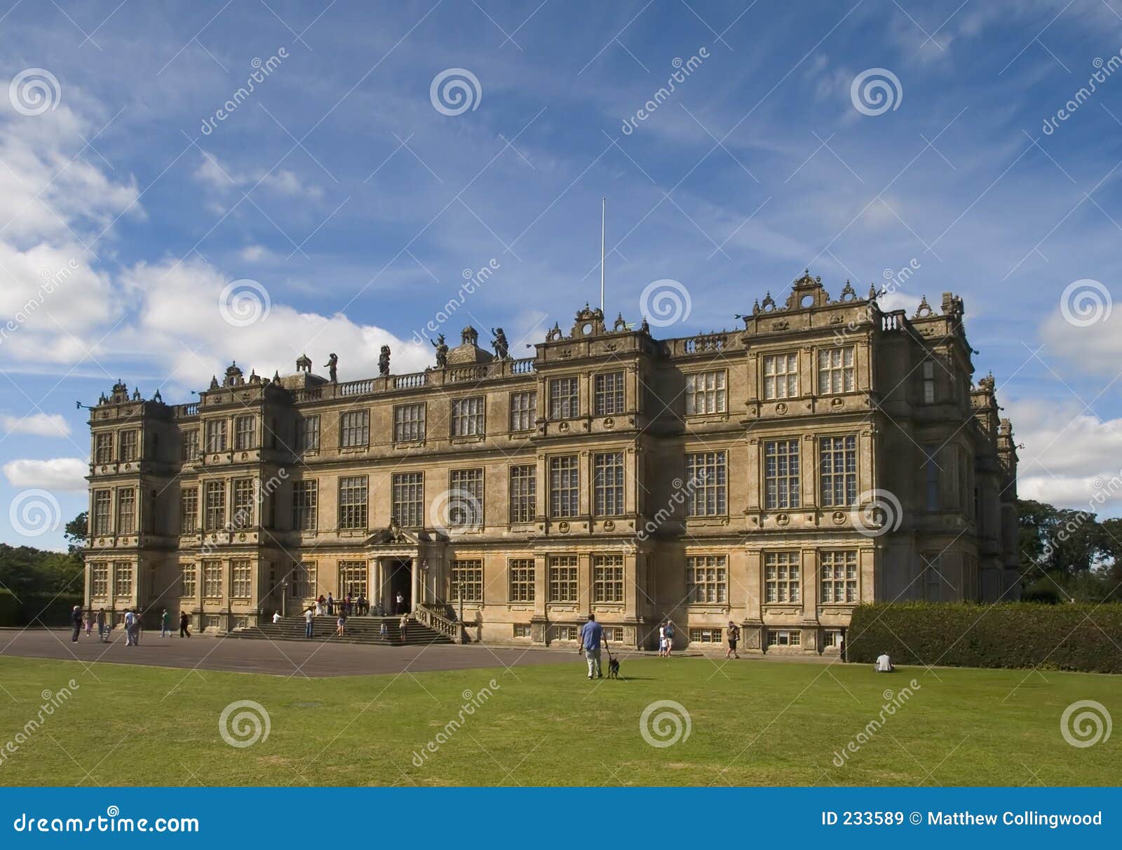 Longleat House stock image. Image of famous, mansion, windows - 233589