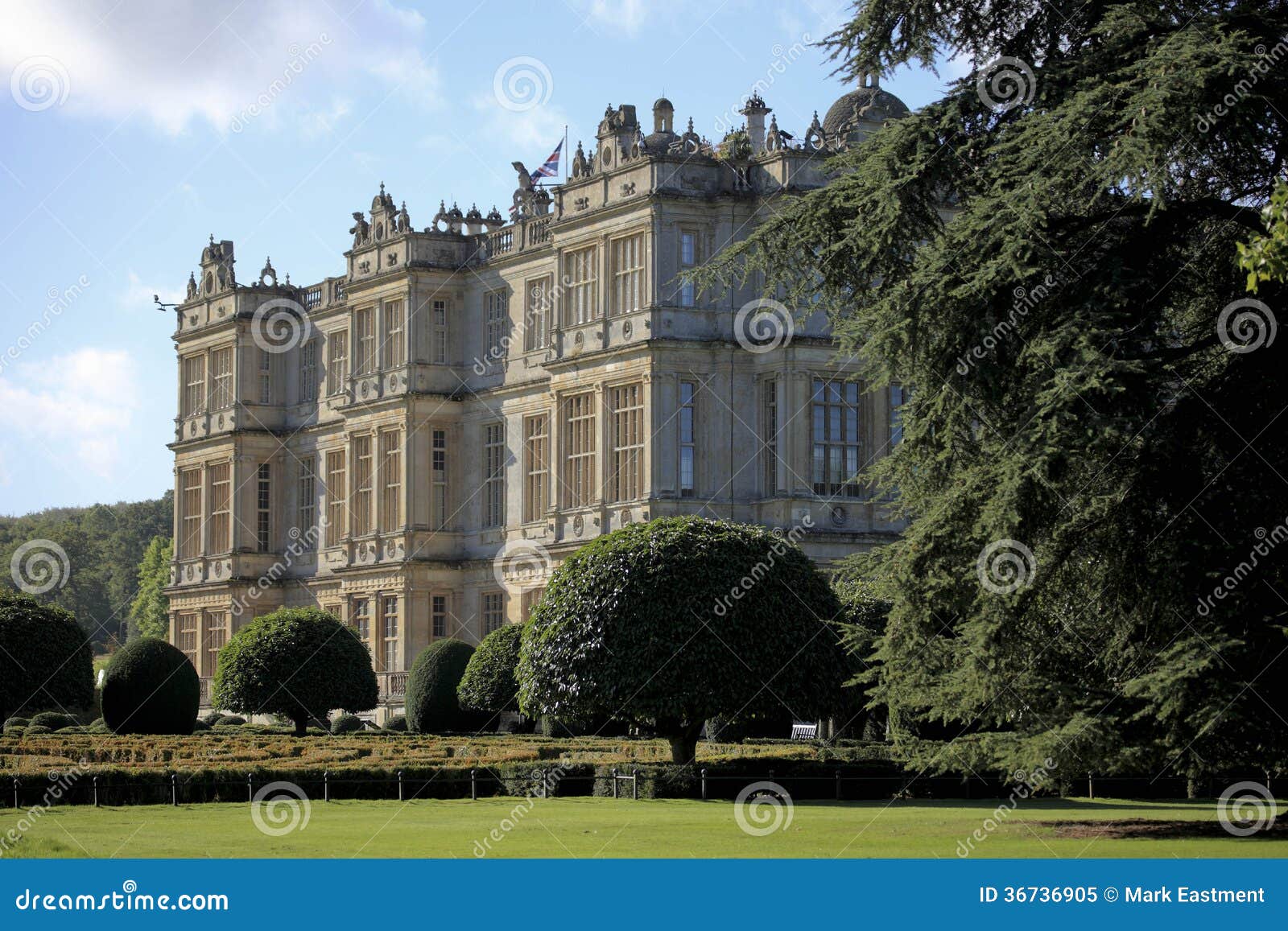 Longleat house stock image. Image of kingdom, gardens - 36736905