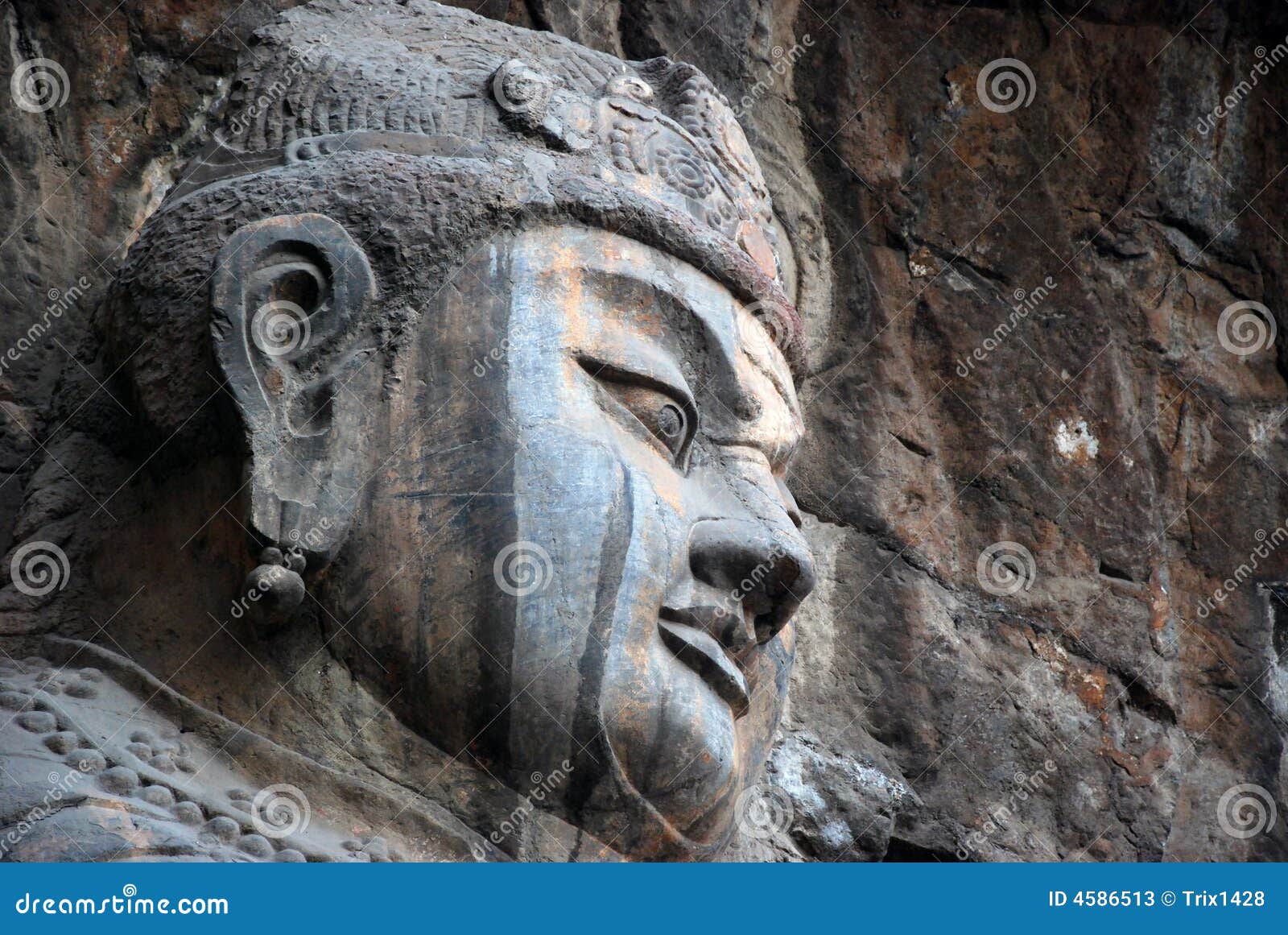 Longmen Caves stock image. Image of asia, buddhism, china - 4586513