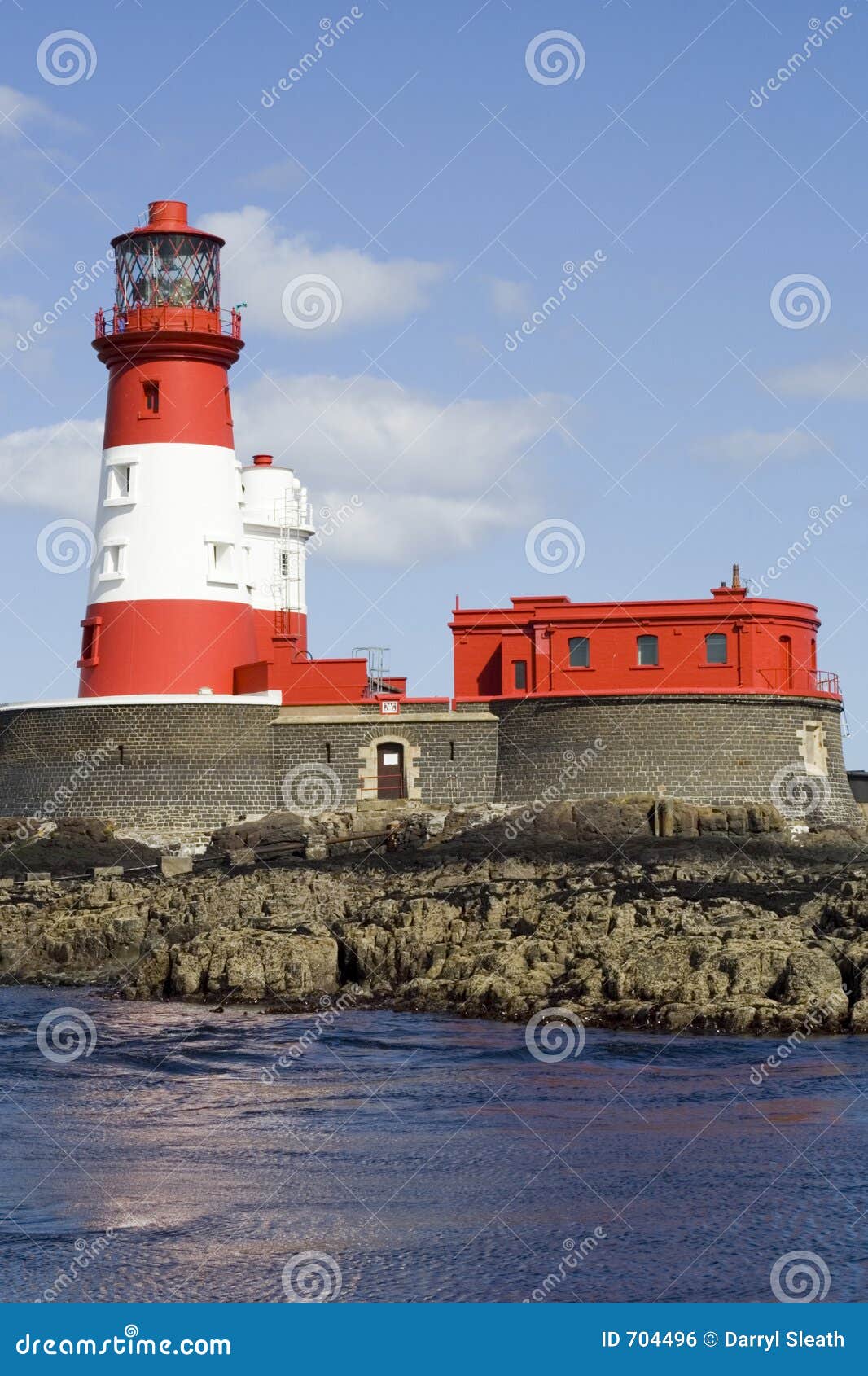 Longstone Lighthouse, Farne Islands, England, UK. Stock Photo - Image ...
