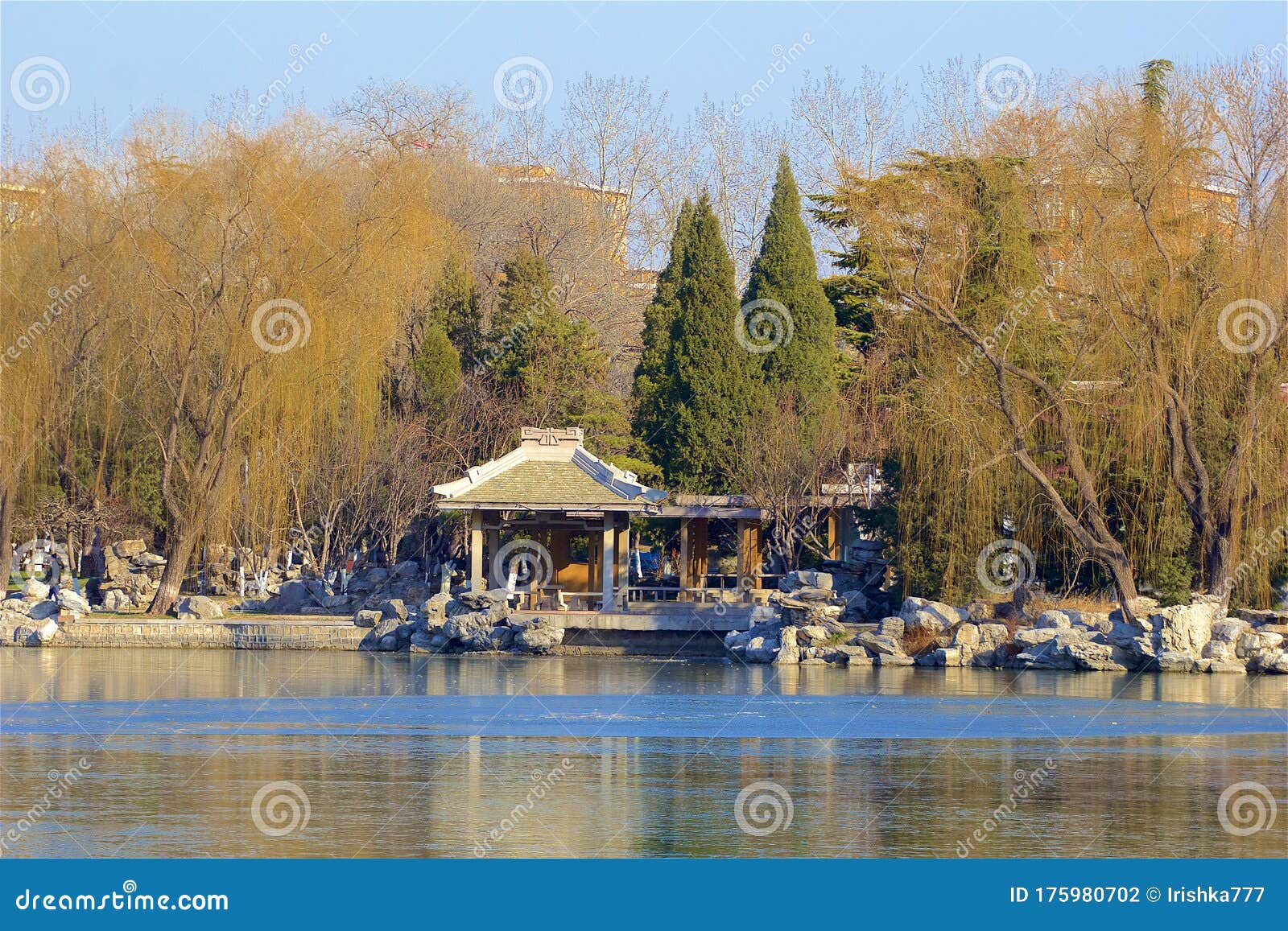 Longtan Lake park, Beijing editorial photography. Image of asian ...