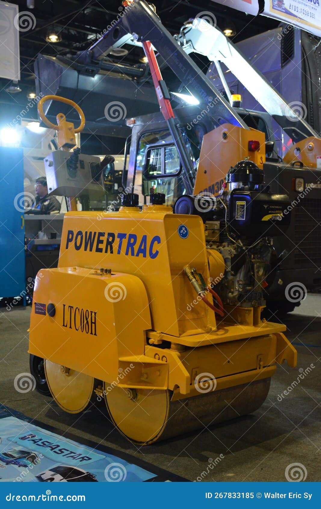 Lonking Walk Behind Roller at Philconstruct in Pasay, Philippines ...