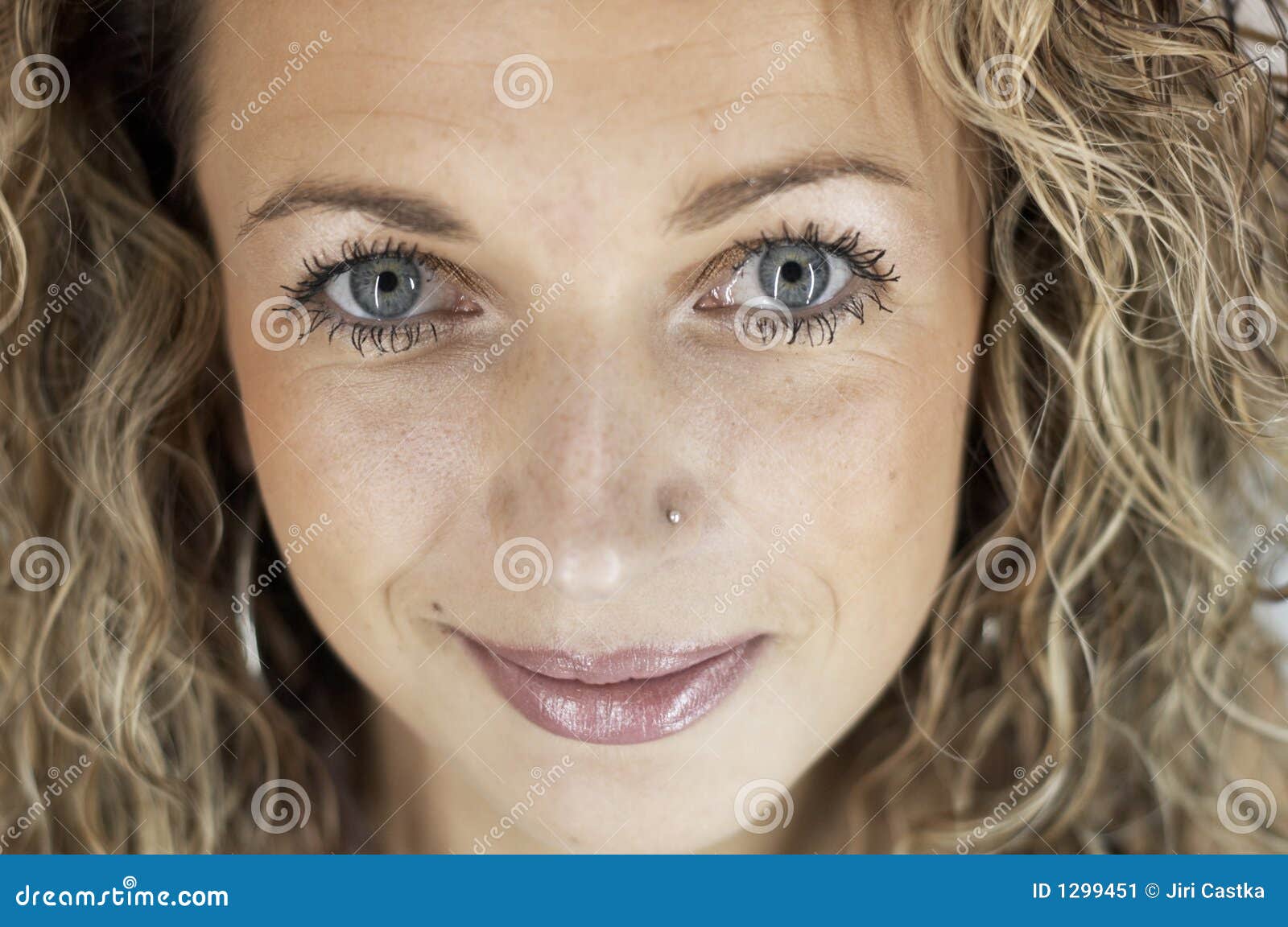 Look stock image. Image of young, leer, look, lips, model - 1299451